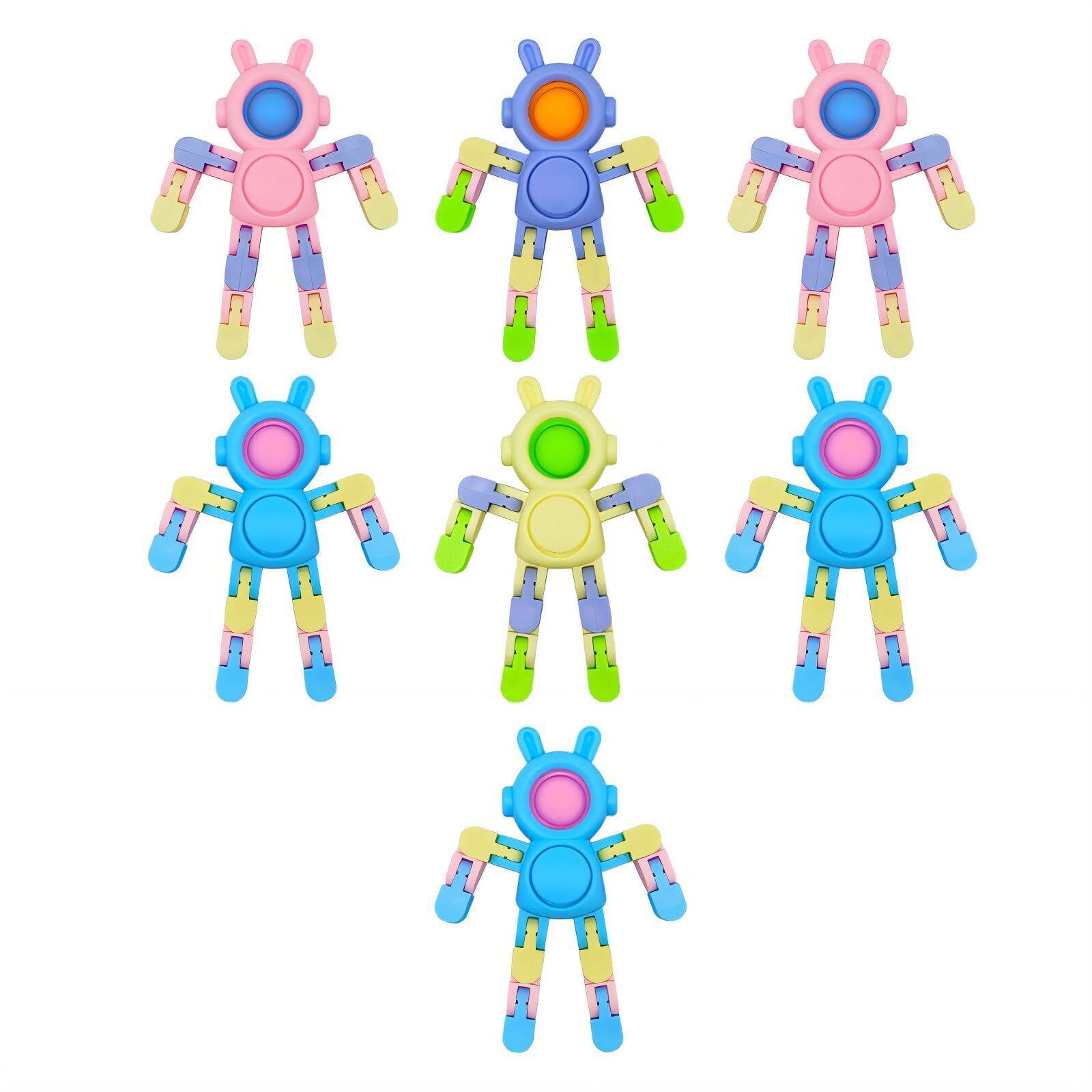 BESTSKY 7Pcs Fidget Spinner,Animal Chains Stress Toys,Adult Fidget ...