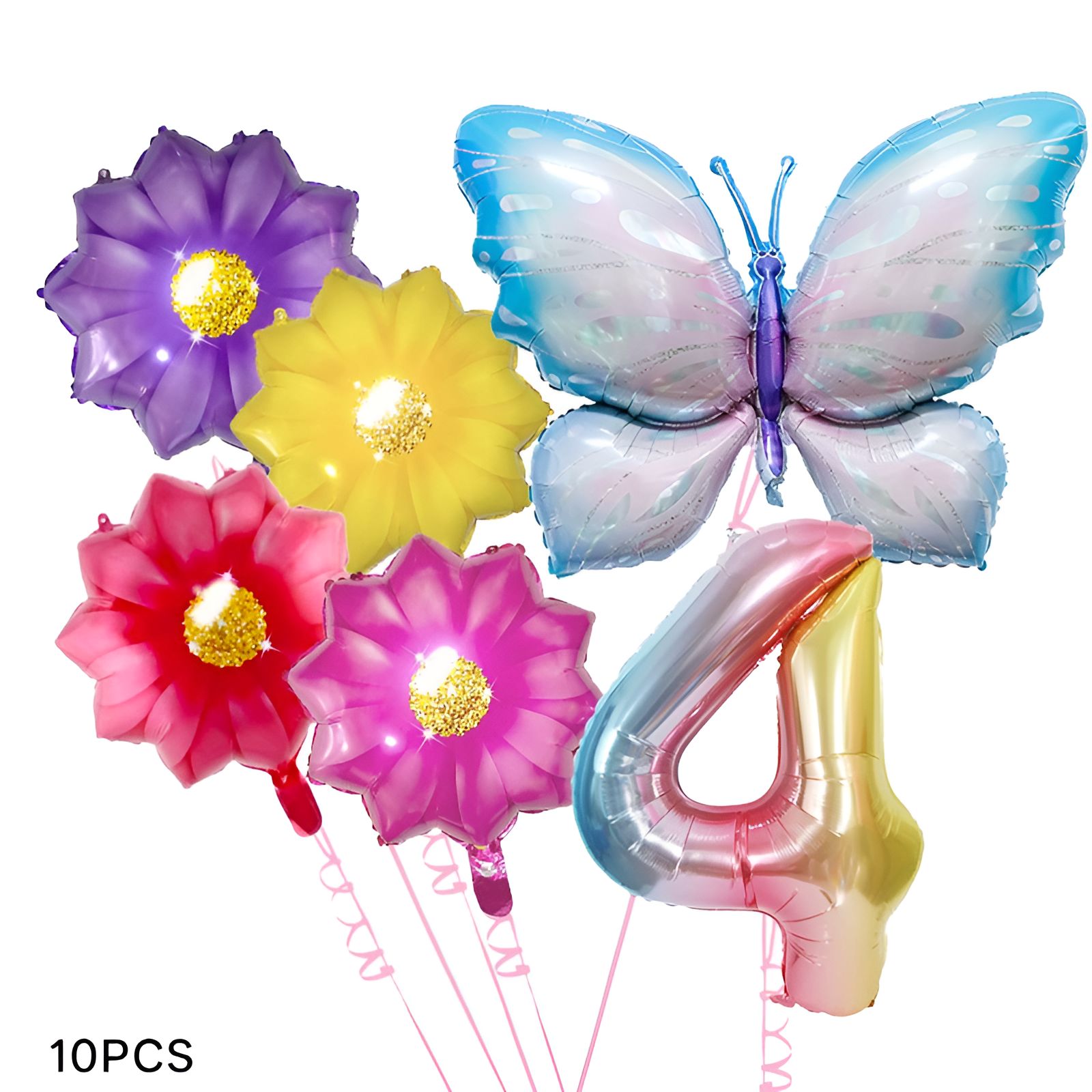 BESTSKY 80Pcs Number Balloons,Creative Balloon Pairing Balloons for ...
