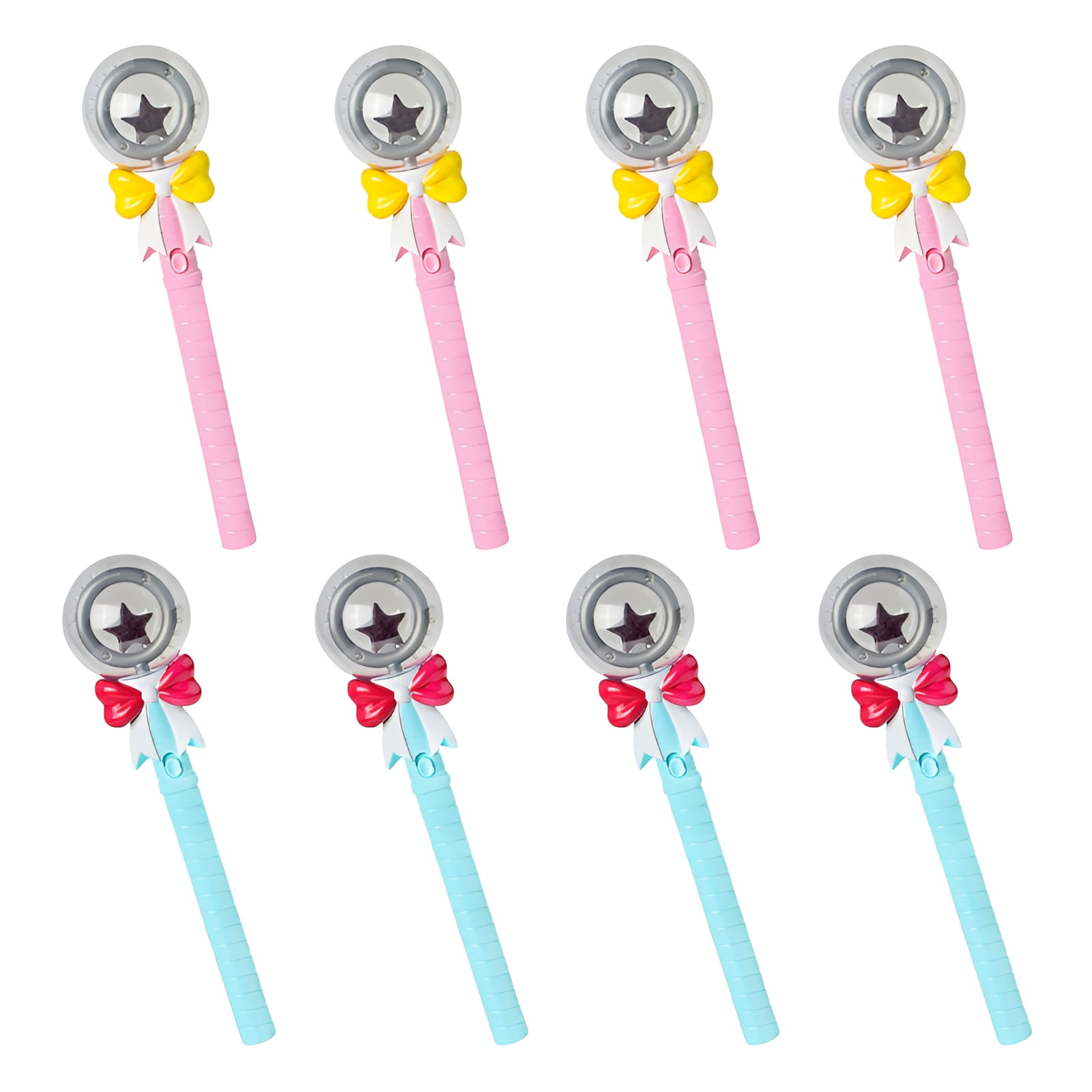 BESTSKY 8Pcs Glinda Wand,Vibrant Blink Magic Wand,Vibrant Pulse Wand,Color Mixing - Walmart.com
