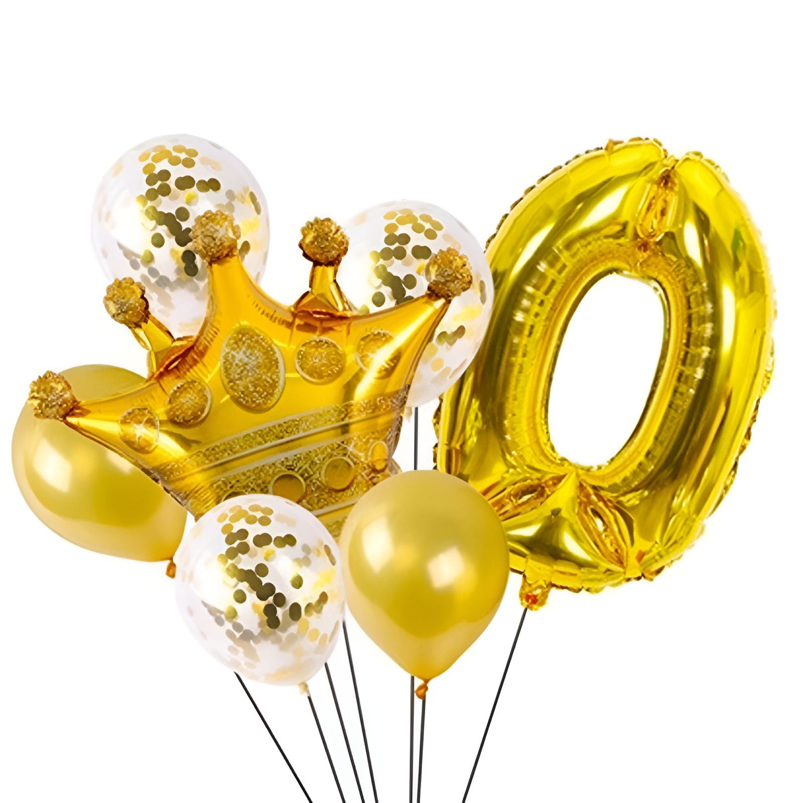 BESTSKY 8Pcs Number Balloons,Creative Party Effect Party Decorations ...