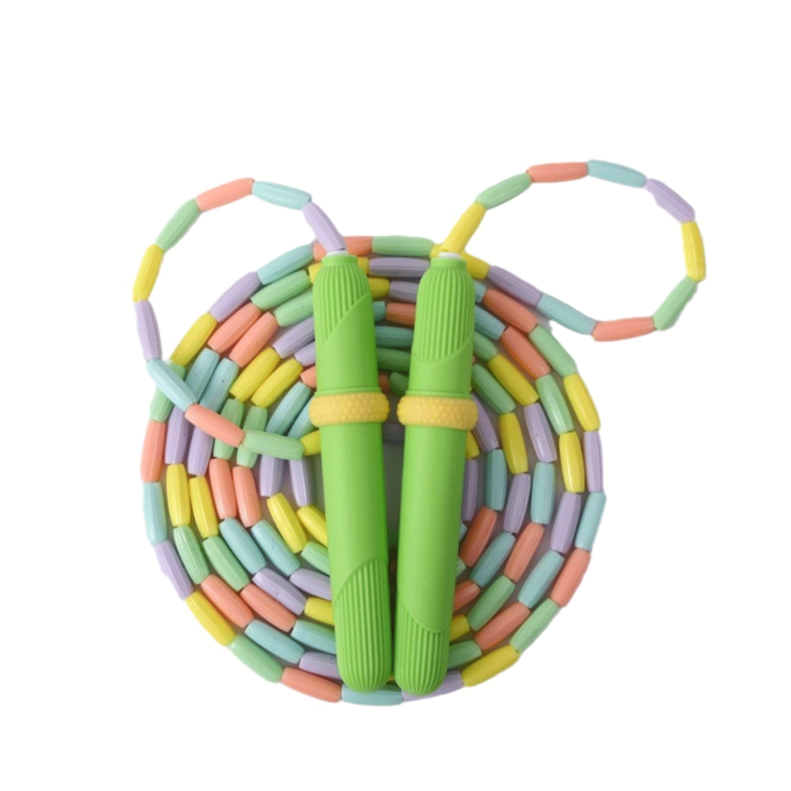 BESTSKY 9 Ft Jump Ropes Adjustable Size Colorful Jump Rope for Kids and ...