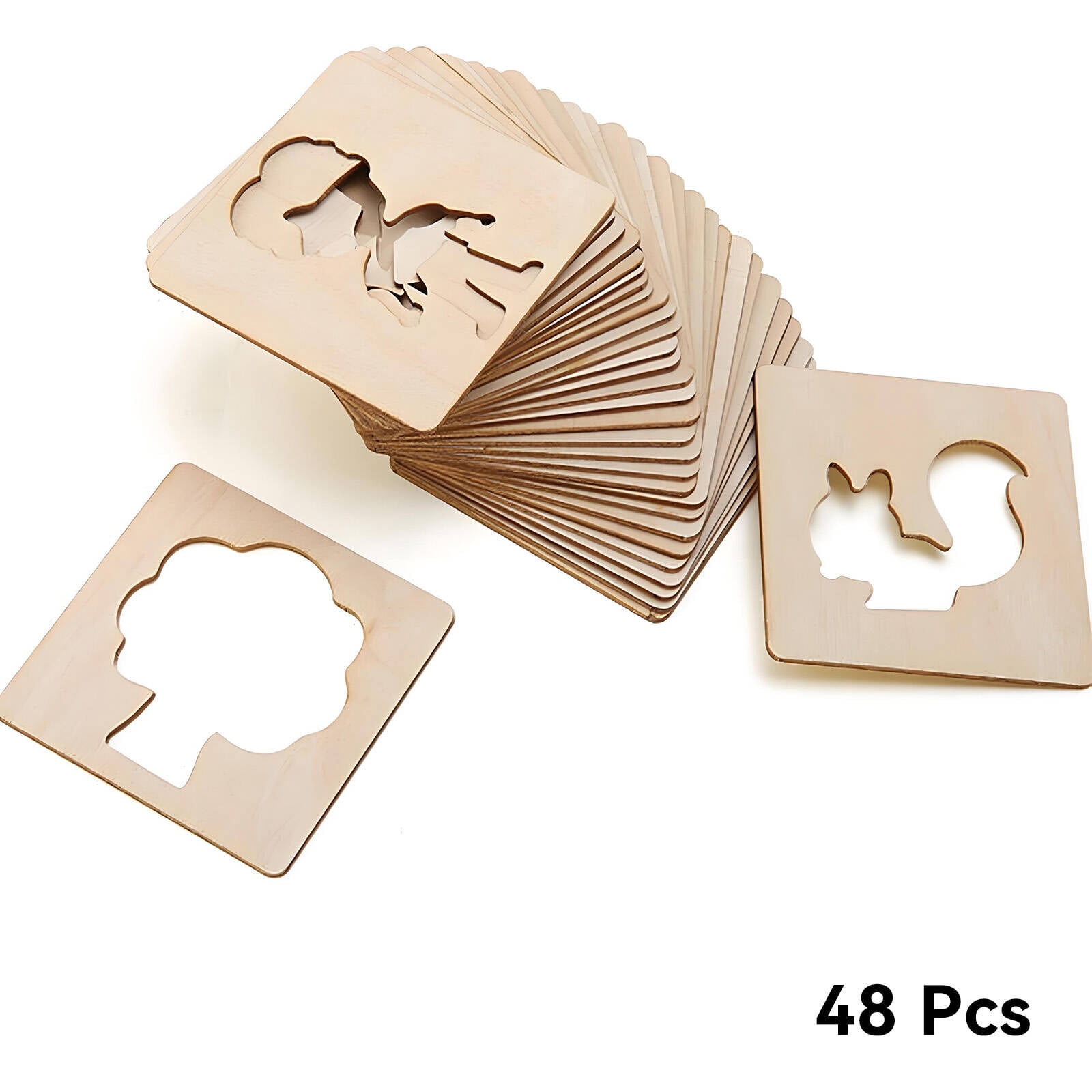BESTSKY 96Pcs Kids Drawing Stencils,Cartoon Patterns Stencils for ...