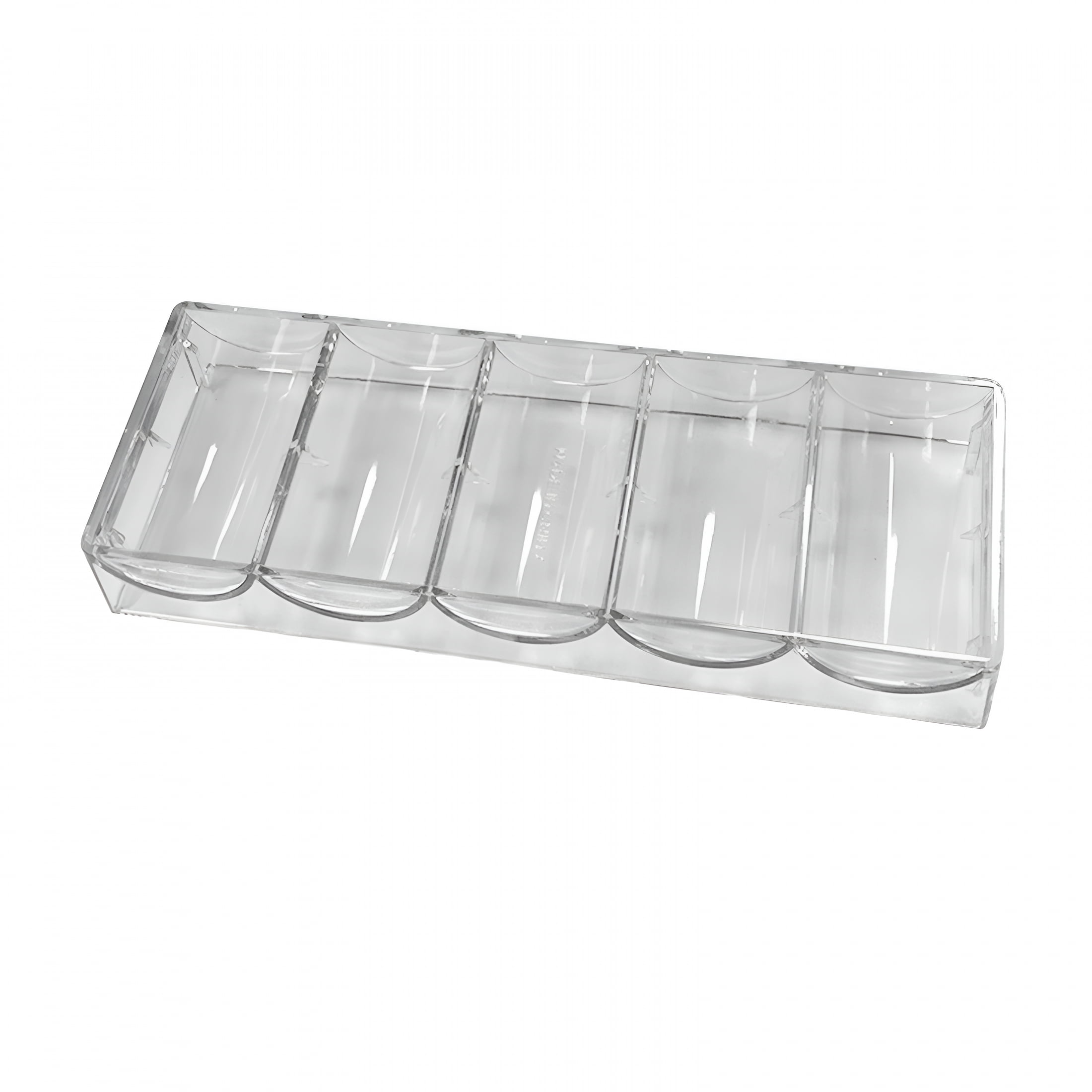 BESTSKY Acrylic Chip Box Texas Poker Acrylic Club Chip Rack Transparent ...