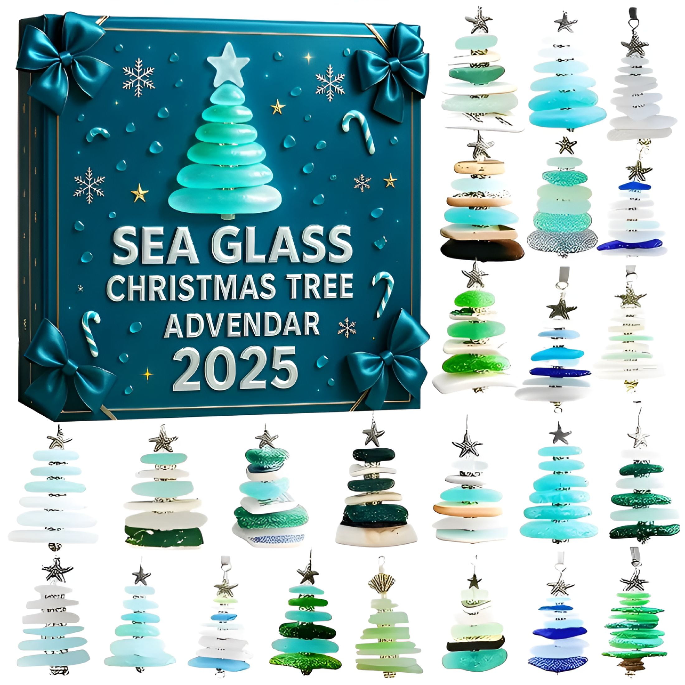 BESTSKY Advent Calendars 2025 Savings 24 Days Christmas Countdown ...