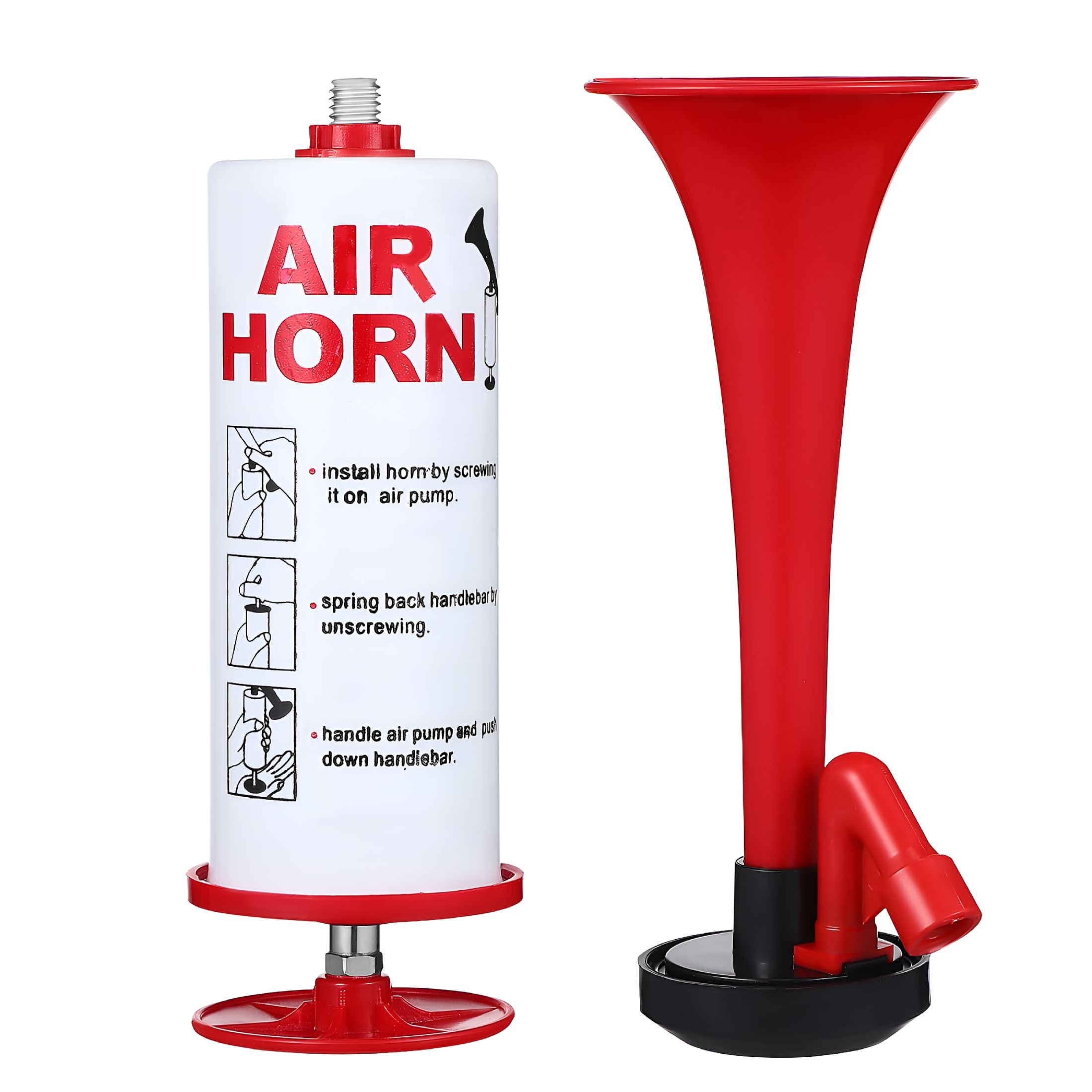 BESTSKY Air Horn for Boat Portable Sports Horns Safety Wild Animals ...