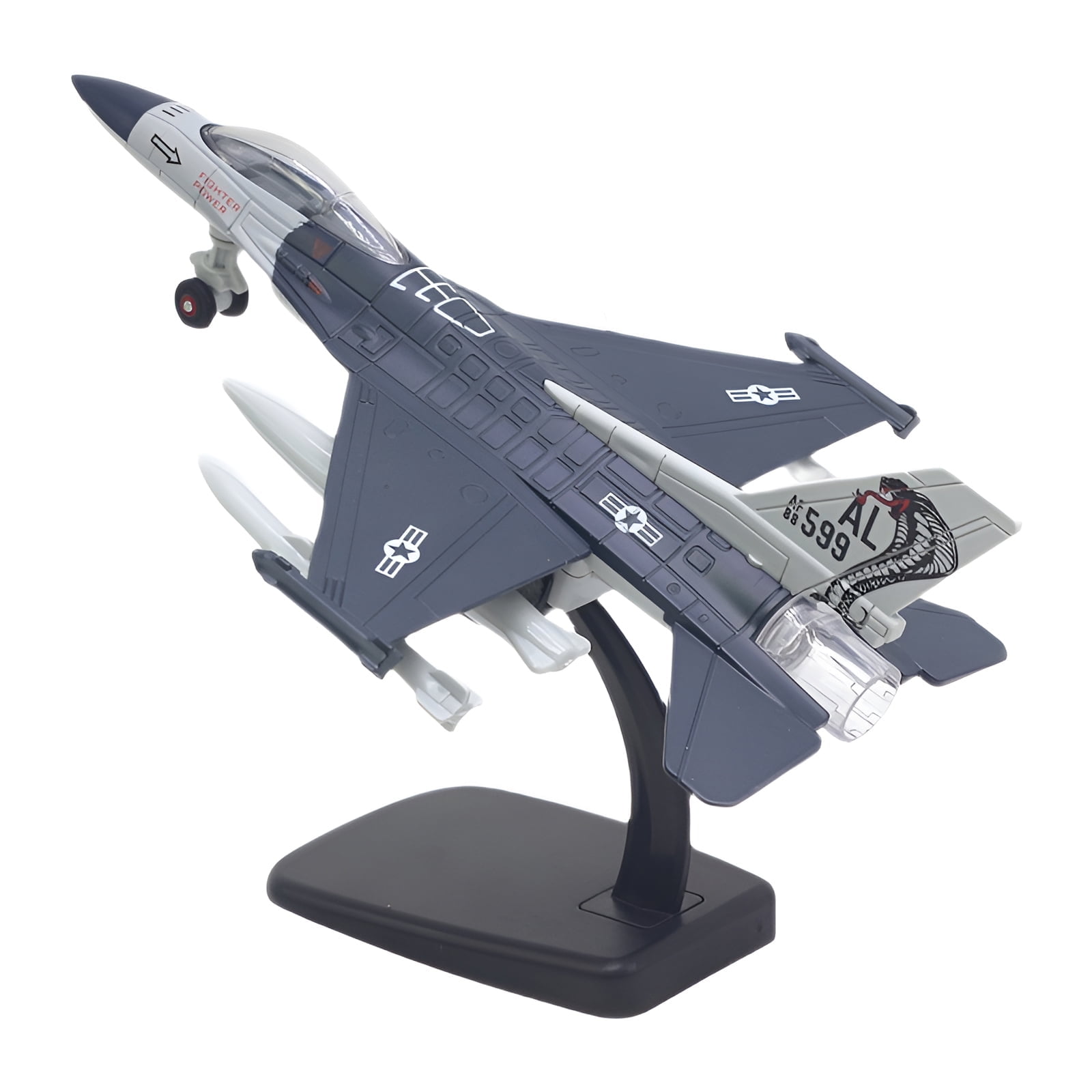 BESTSKY Airplane Toy,Realistic Light Effects Toy Airplane,Collectible ...