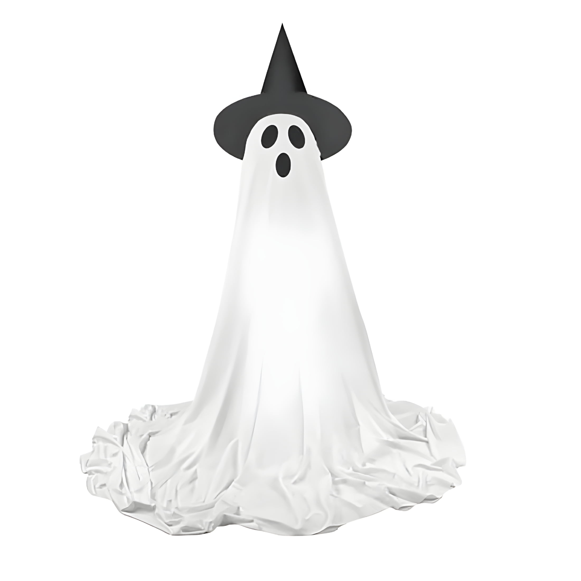 BESTSKY Animatronic Ghost Decor - Remote Control Halloween Prop with 8 ...