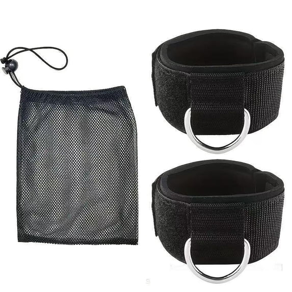 BESTSKY Ankle Straps Neoprene Padded Fitness Wrist Cuffs with D Ring ...