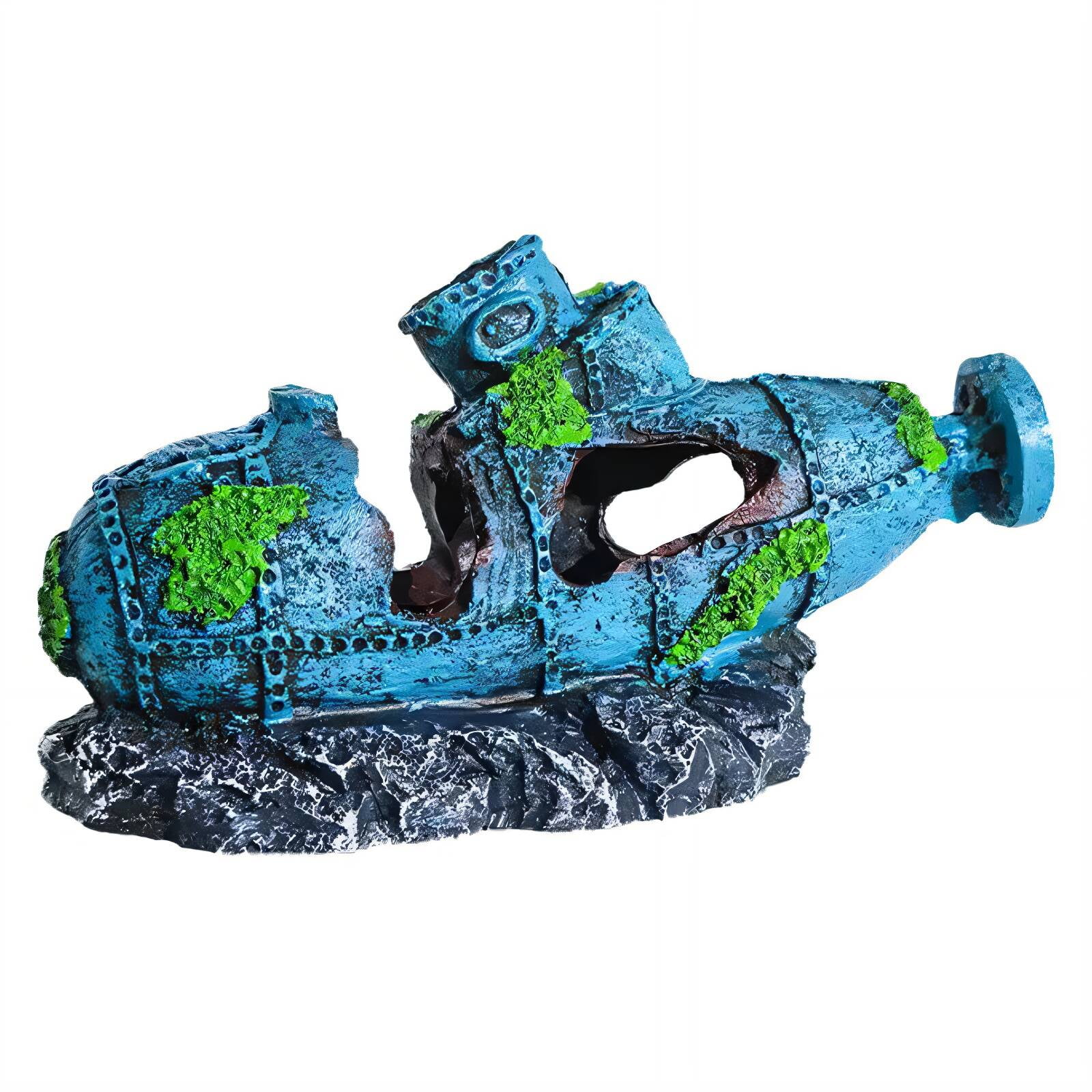 BESTSKY Aquarium Decorations,Scenic Decor Fish Tank Decor,Battleship ...