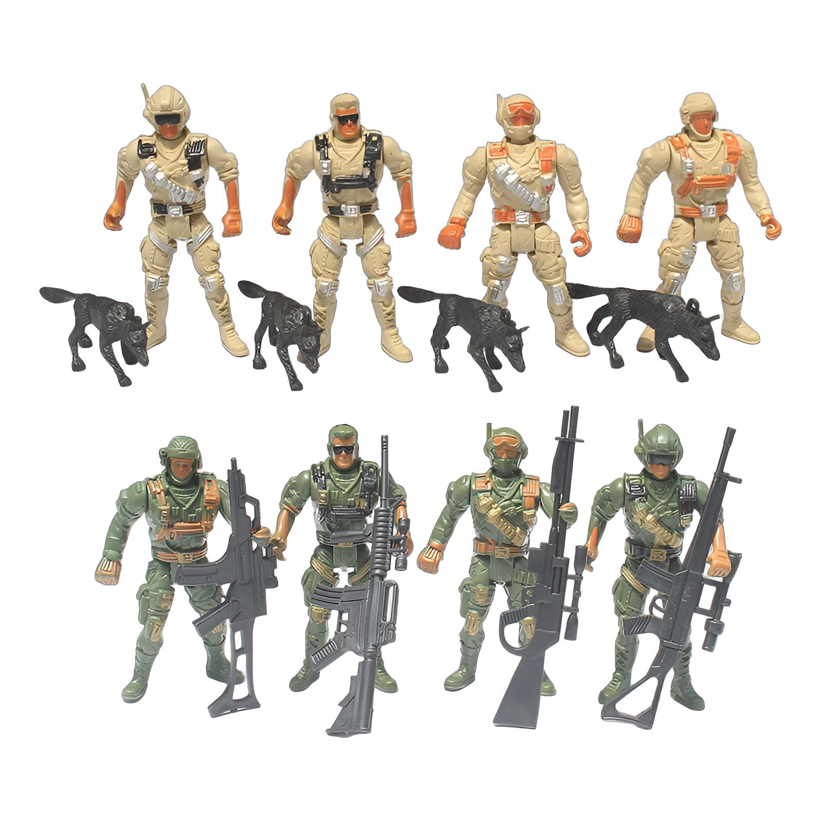 BESTSKY Army Men,Military Toys Army Toys,Flexible Figures Military Toys ...