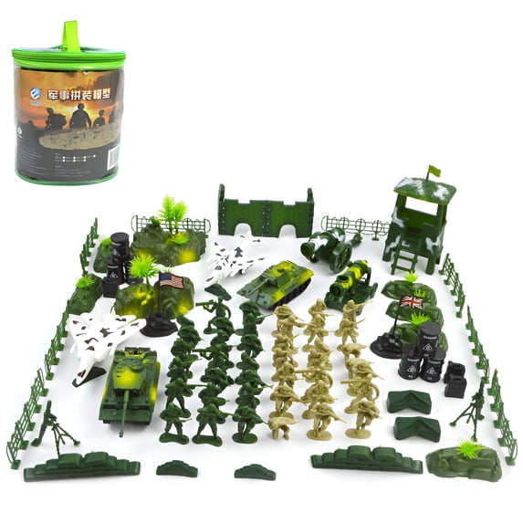BESTSKY Army Men,Portable Set Army Toys,Tactical Units Military Toys ...