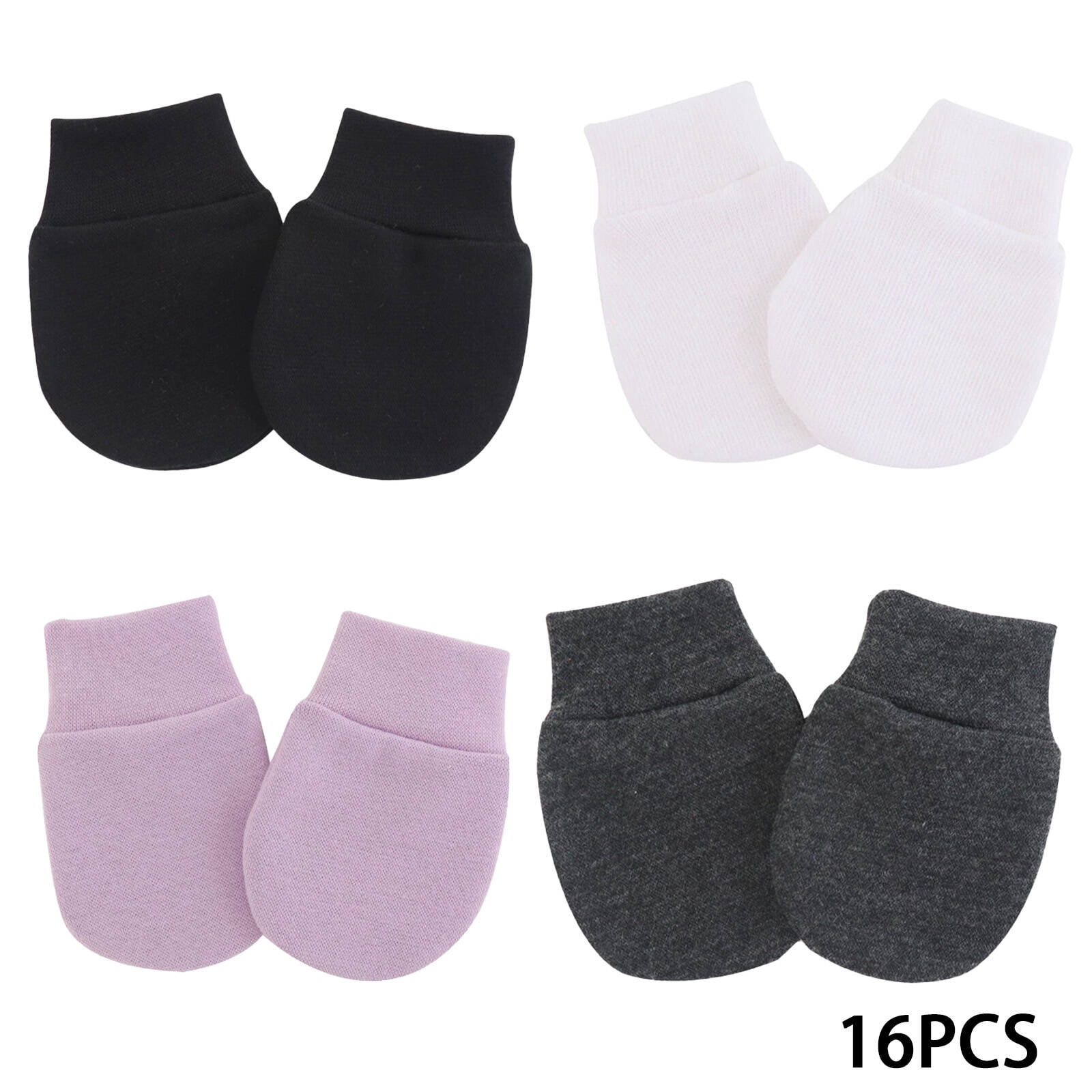 BESTSKY Baby Mittens Colorful-Style Variety Baby Gloves Self-Scratch ...