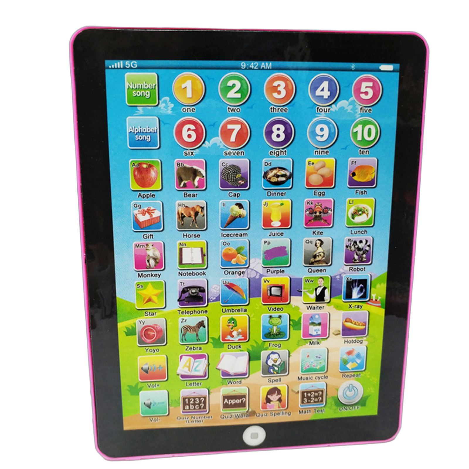 BESTSKY Baby Tablet,Multi-Function Story Machine Toddler Tablet ...