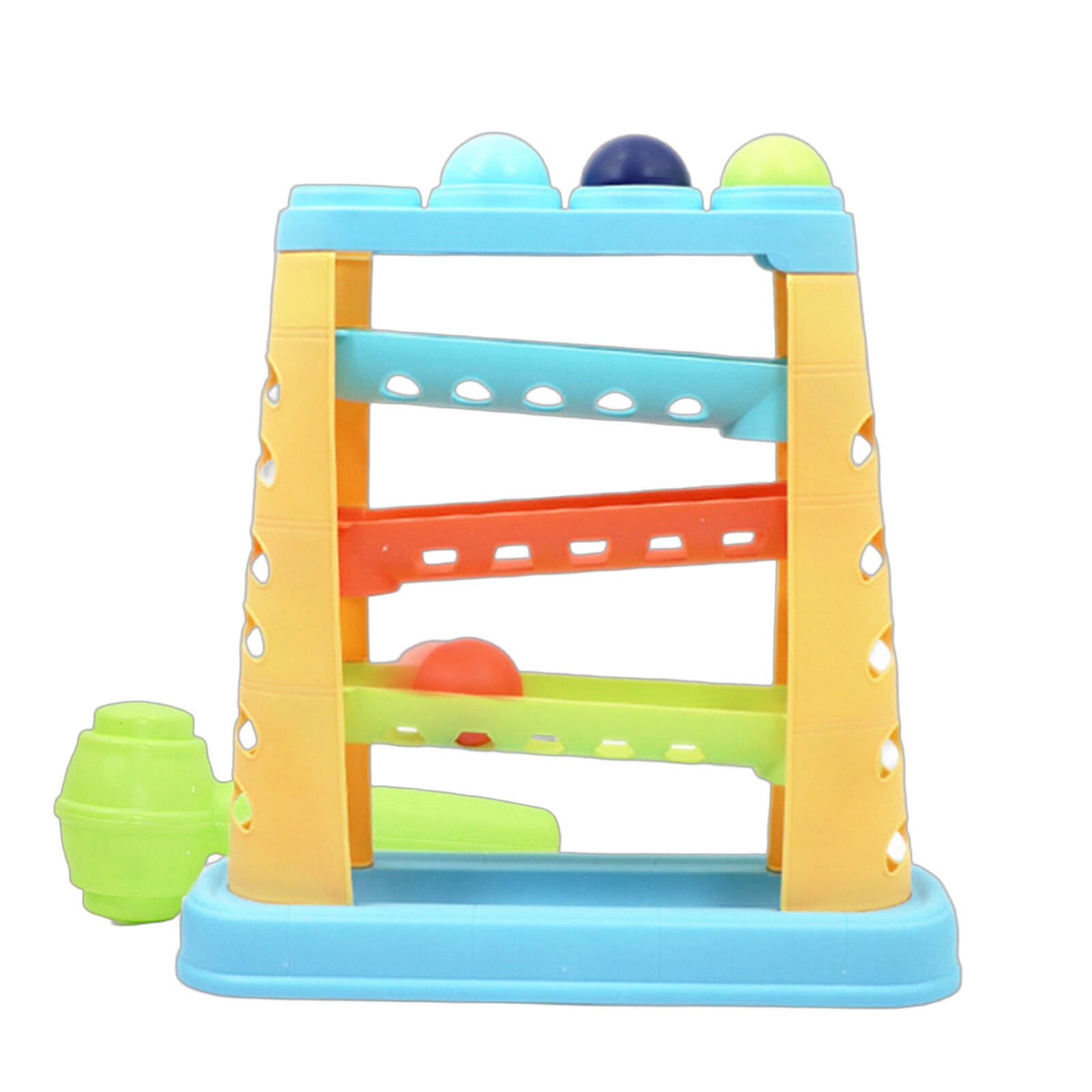 BESTSKY Ball Drop Toy,Gentle Colors 7 Layer Ball Drop Roll Swirling ...