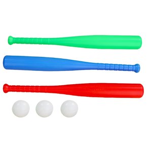 Toddler Bat and Ball Sets for Kids Ages 3-8 in Bright Colors