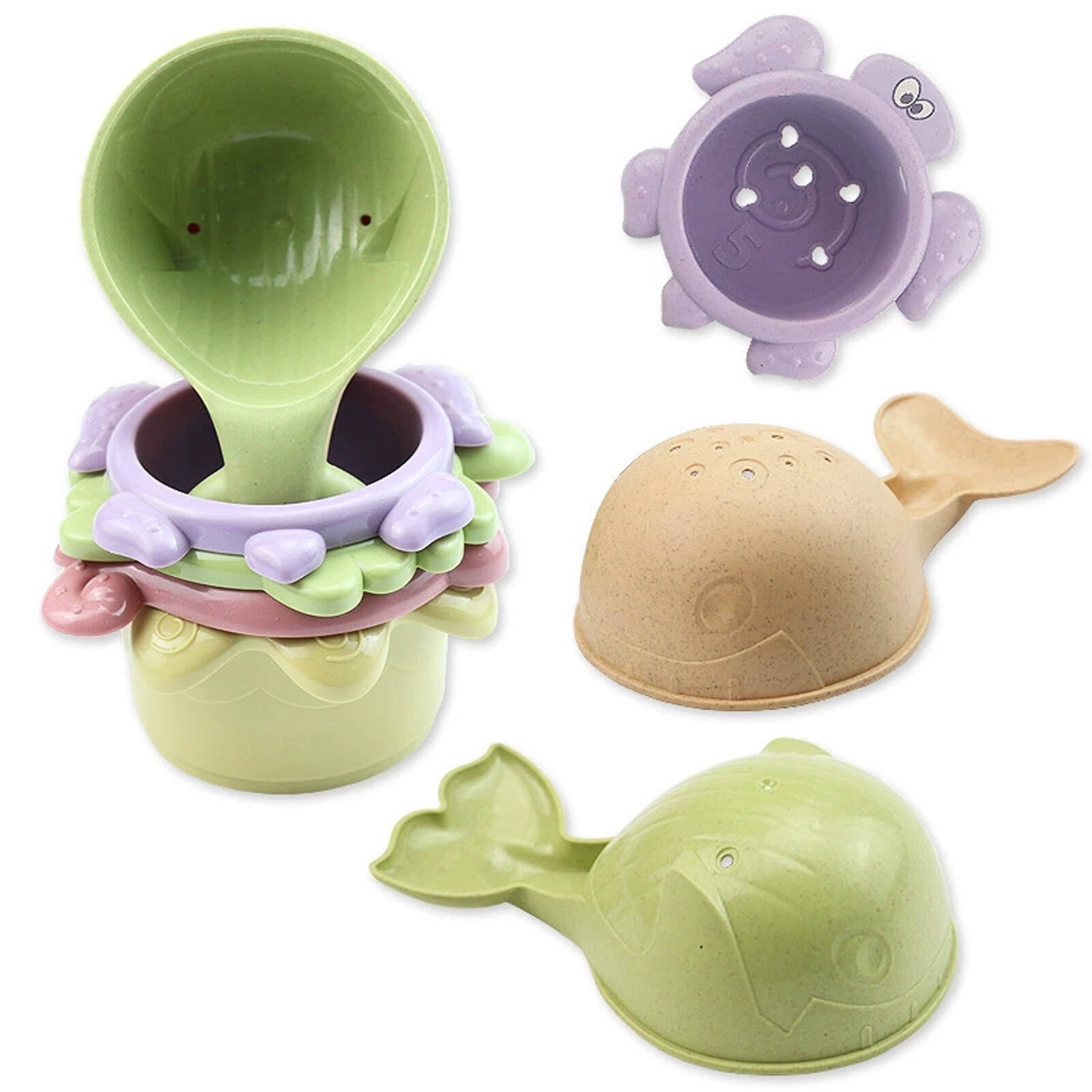 BESTSKY Bath Toys,Safe Interactive Toddler Toys,Water Adventure Bath ...