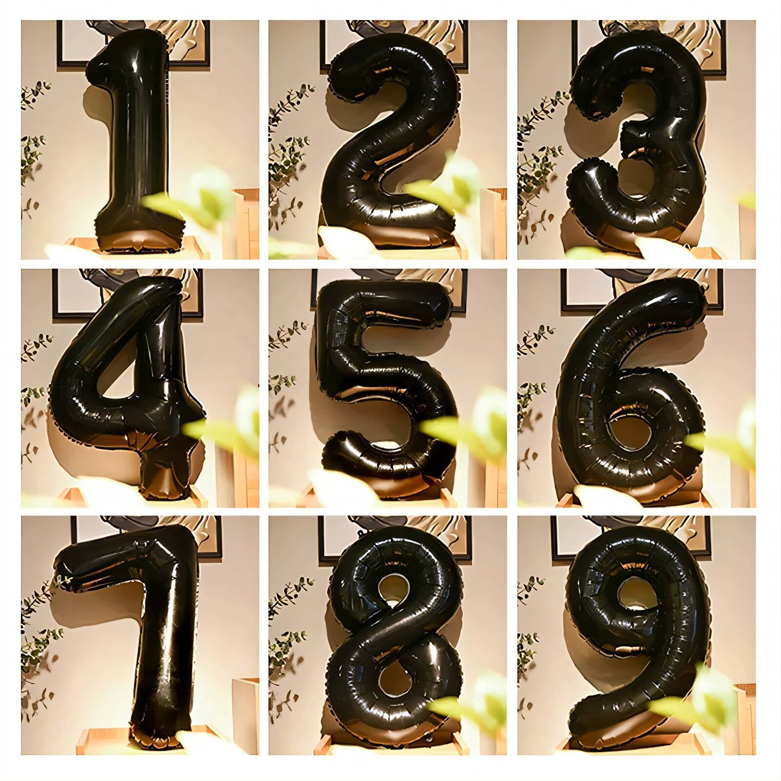 BESTSKY Birthday Decorations Inflate and Deflate with Ease Baby Shower ...