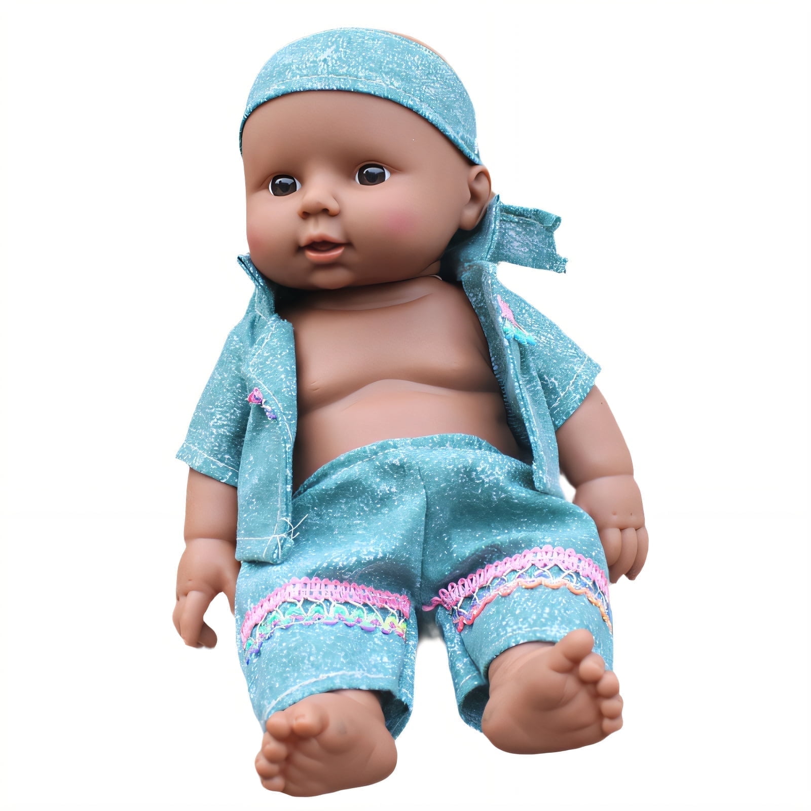 BESTSKY Black Baby Dolls,Pretend Play Companion Reborn Baby,Emotional ...