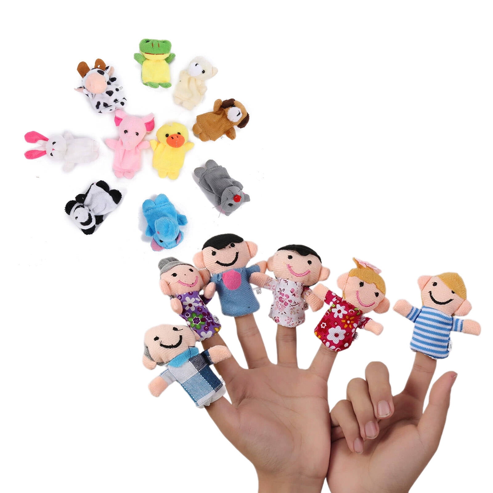 BESTSKY Body Pillow Finger Puppet Funny Stuff Animal Design Weighted ...
