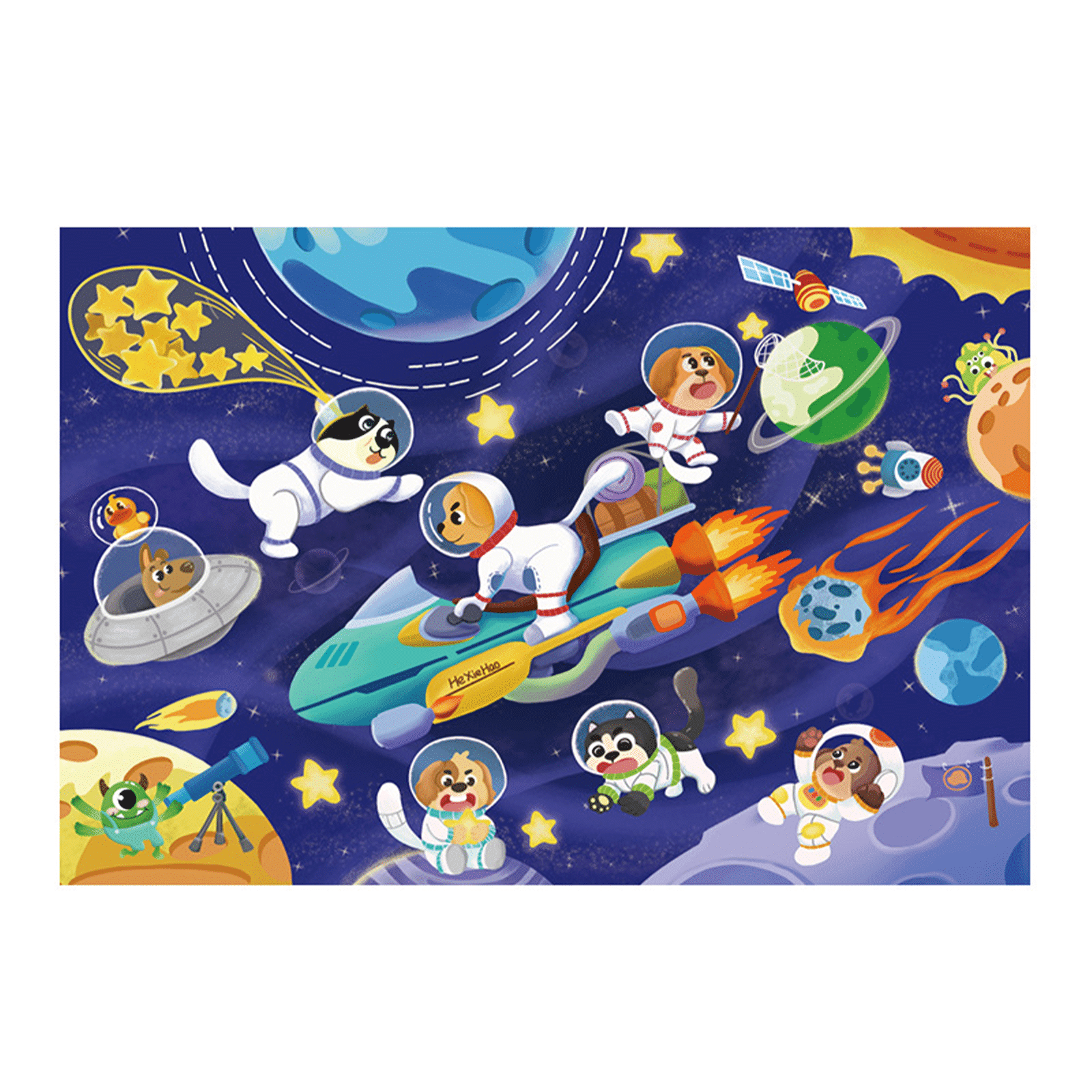 BESTSKY Brain Teaser Toys,Back Partition Animal Puzzle,Large Puzzle ...