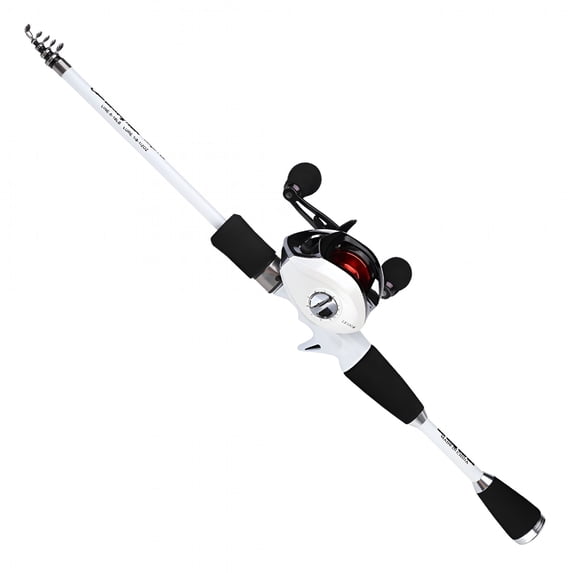 BESTSKY Carbon Fishing Rod Lightweight Spinning Telescopic Rock Pole ...
