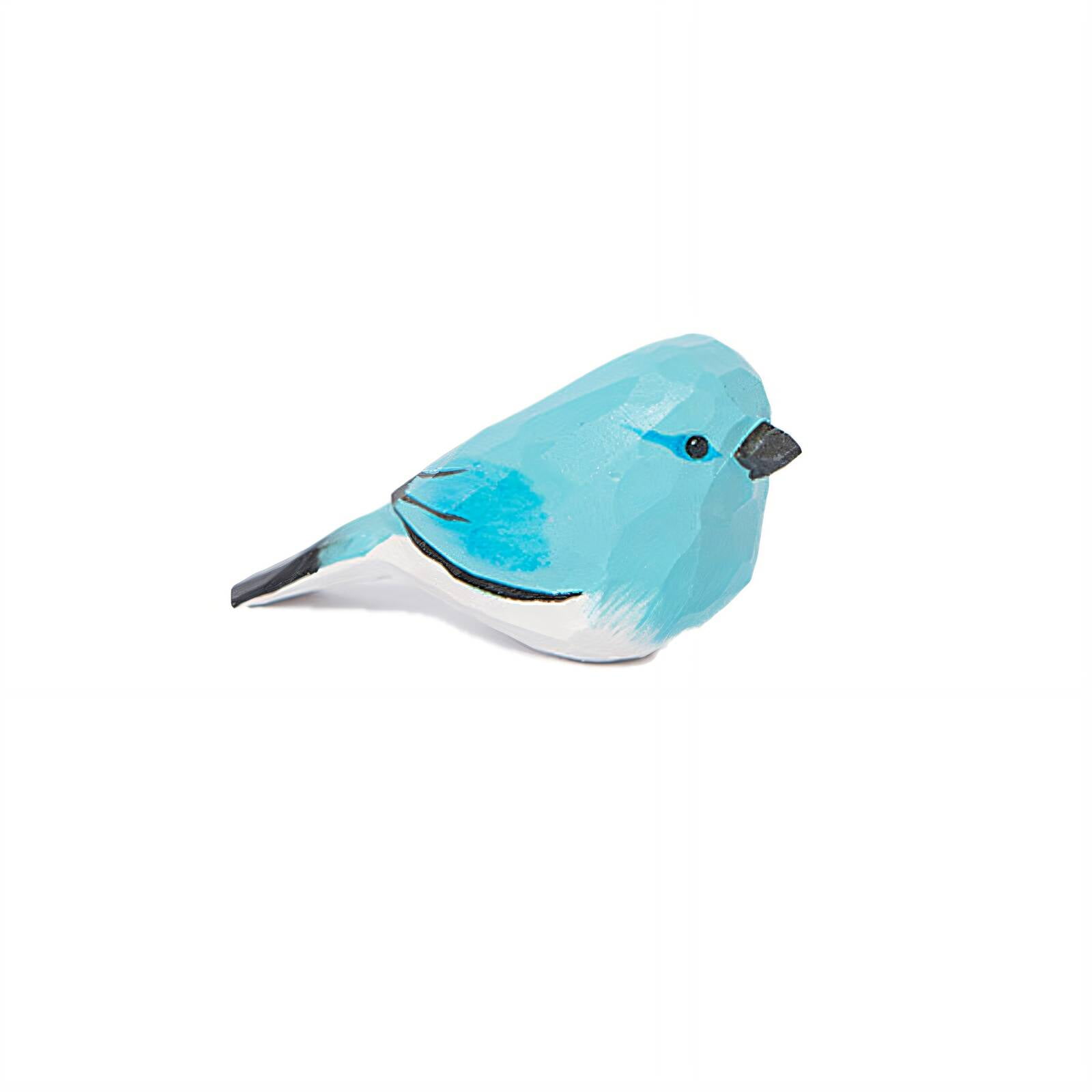 BESTSKY Cardinal Bird Wooden,Handcrafted Carving Cardinal Bird Statue ...