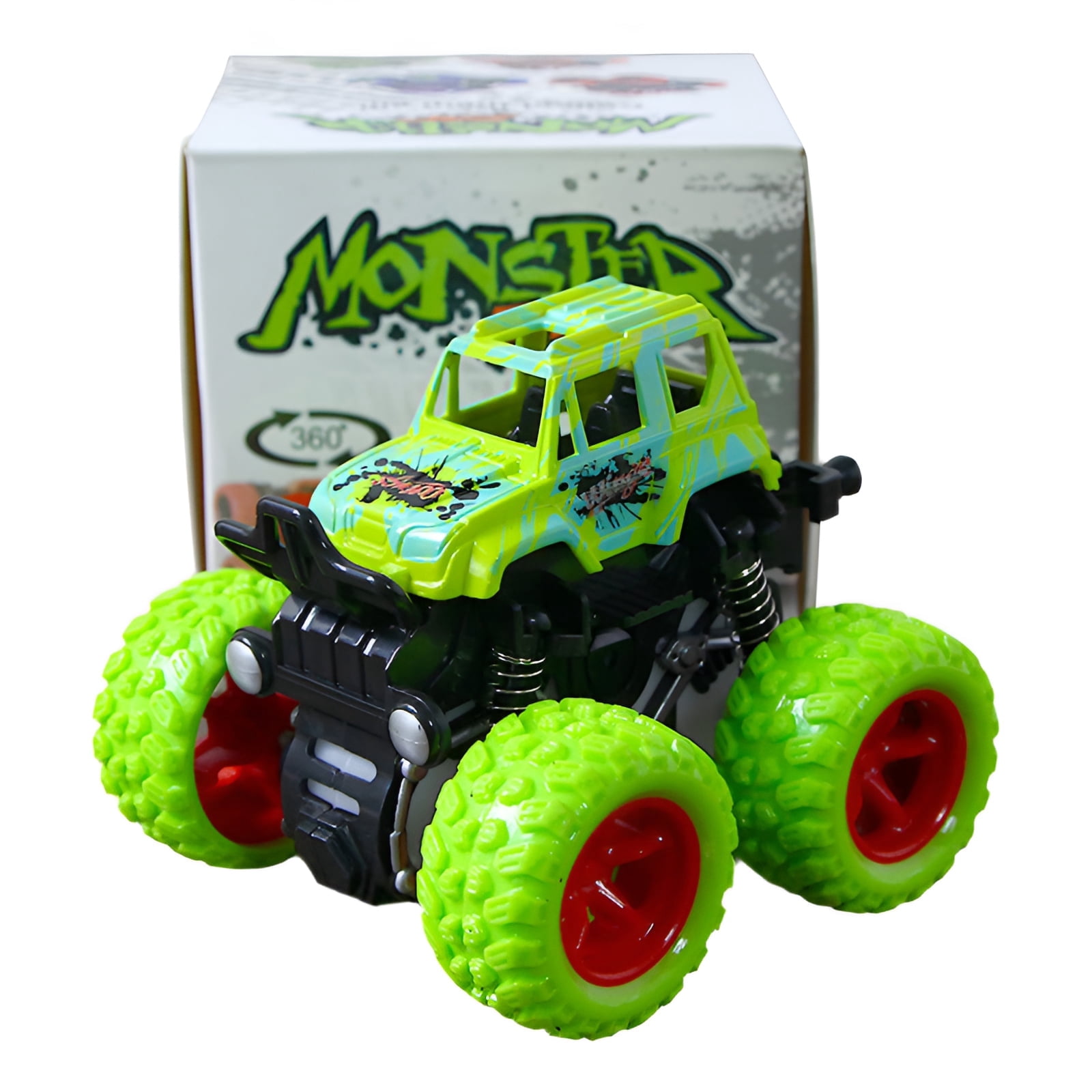 BESTSKY Cars Toys,Four-Wheel Drive Toddler Toys for Boys,All-Terrain ...