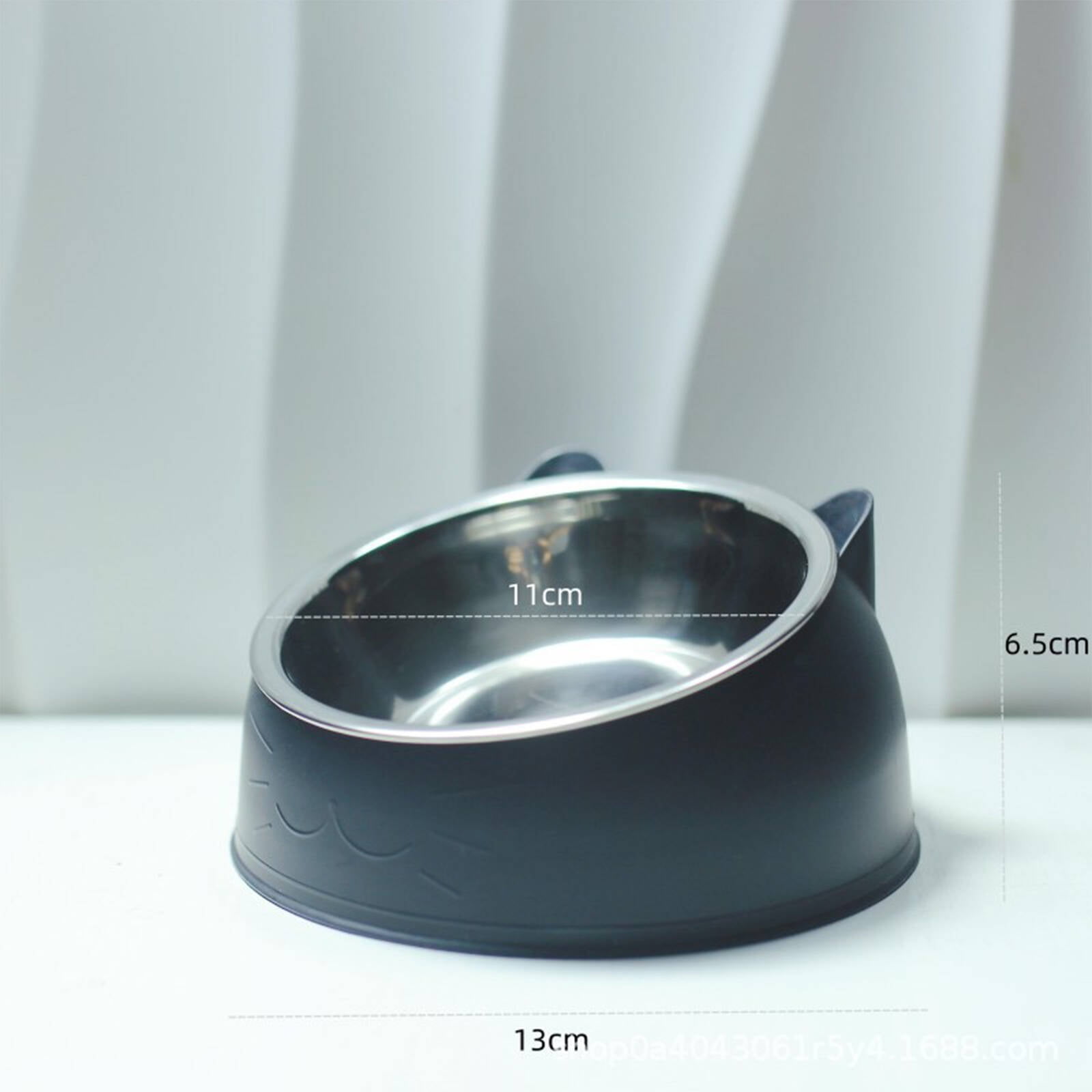 BESTSKY Cat Bowls,Elevated Design Cat Food Bowl,Anti-Skid Rubber Lining ...