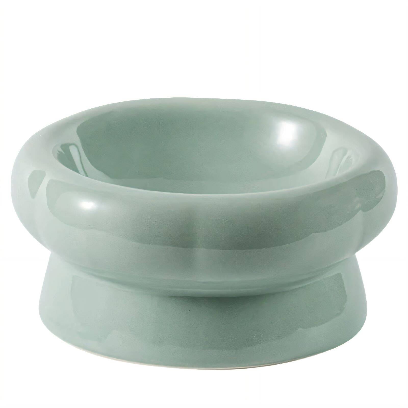 BESTSKY Cat Food Bowl,Ceramic Material Cat Bowls,High-Foot Design for ...