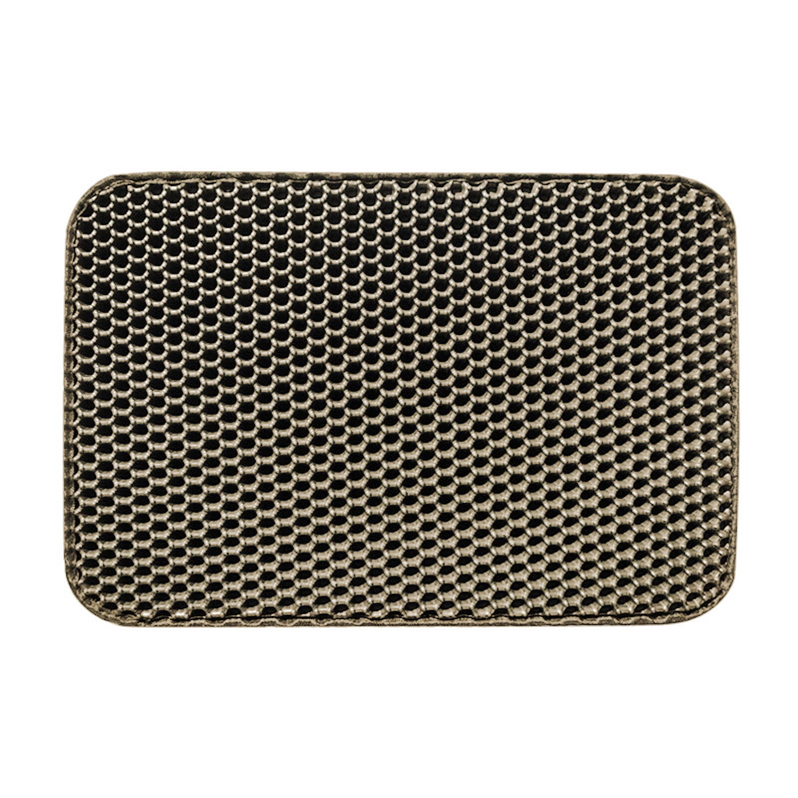 BESTSKY Cat Litter Mat,Anti-Tracking Honeycomb Pattern Litter Mat,Multi ...