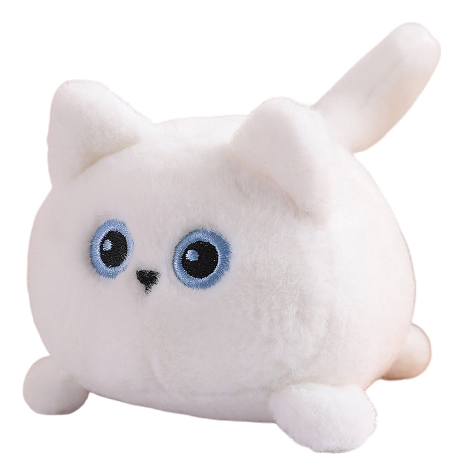 BESTSKY Cat Plush,11cm Rotating Tail Stuffed Cat,Adorable Shape Plush ...