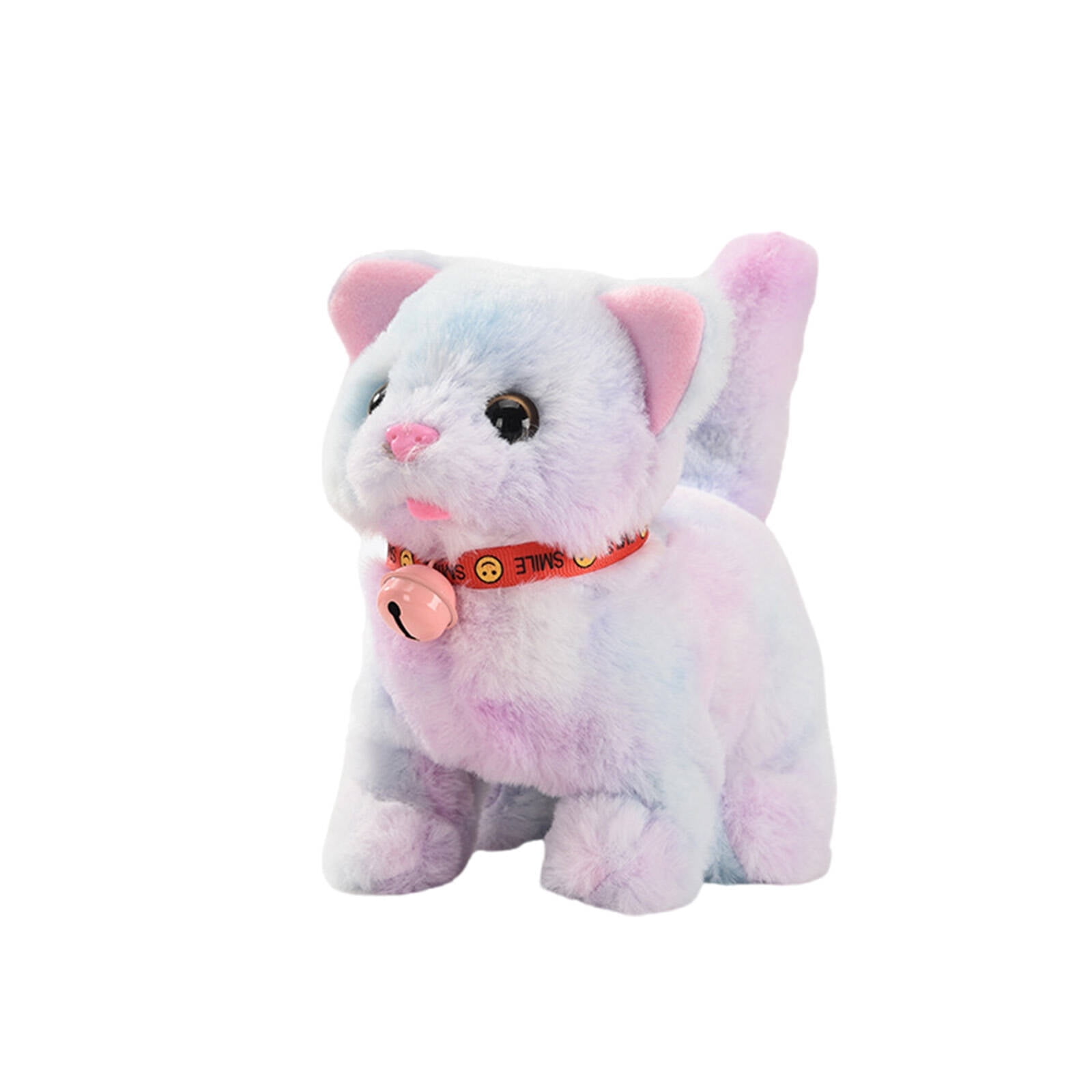 BESTSKY Cat Stuffed Animal,Interactive Kitty Stuffed Animal Cat ...
