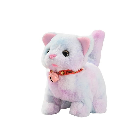 BESTSKY Cat Stuffed Animal,Interactive Kitty Stuffed Animal Cat ...