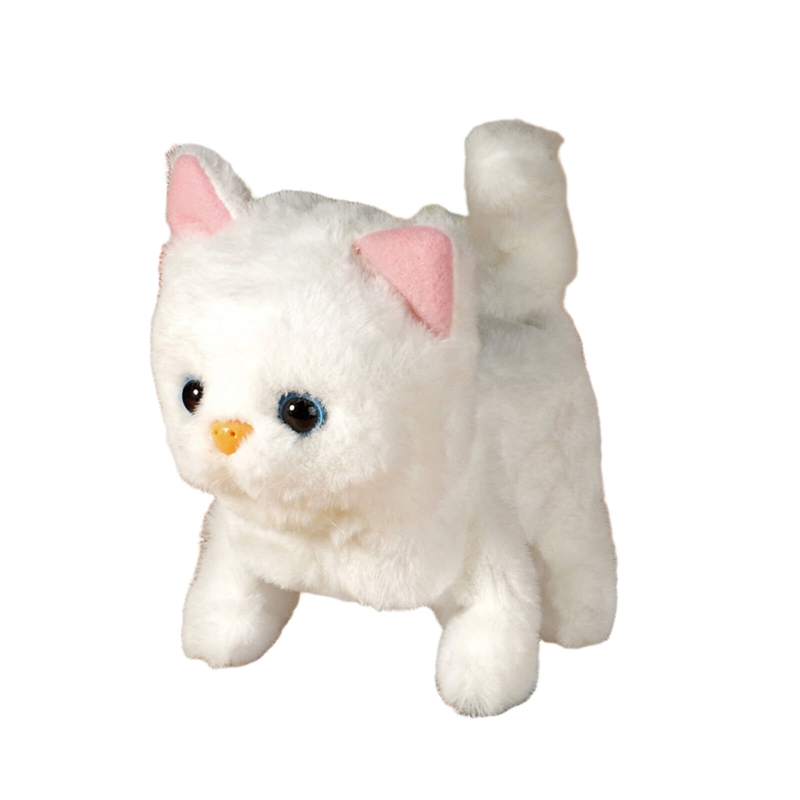BESTSKY Cat Stuffed Animal,Lifelike Design Cat Stuffy,Interactive ...