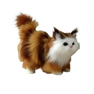 BESTSKY Cat Stuffed Animal,Fun Sounds Cat Stuffy,Realistic Look Soft ...