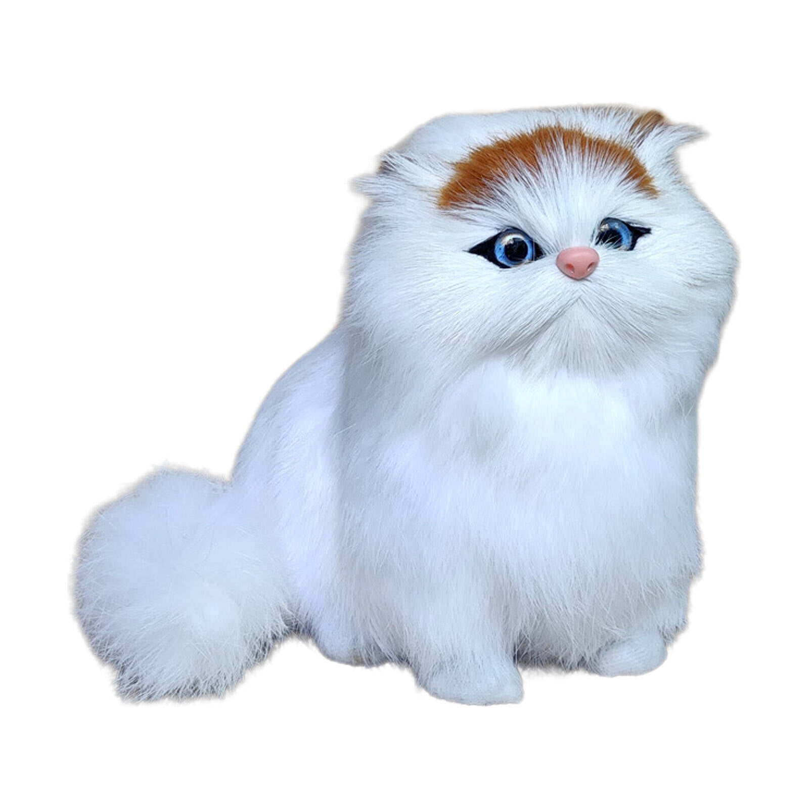 BESTSKY Cat Stuffed Animal,Lifelike Kitty Stuffed Animal Cat,Fun Play ...
