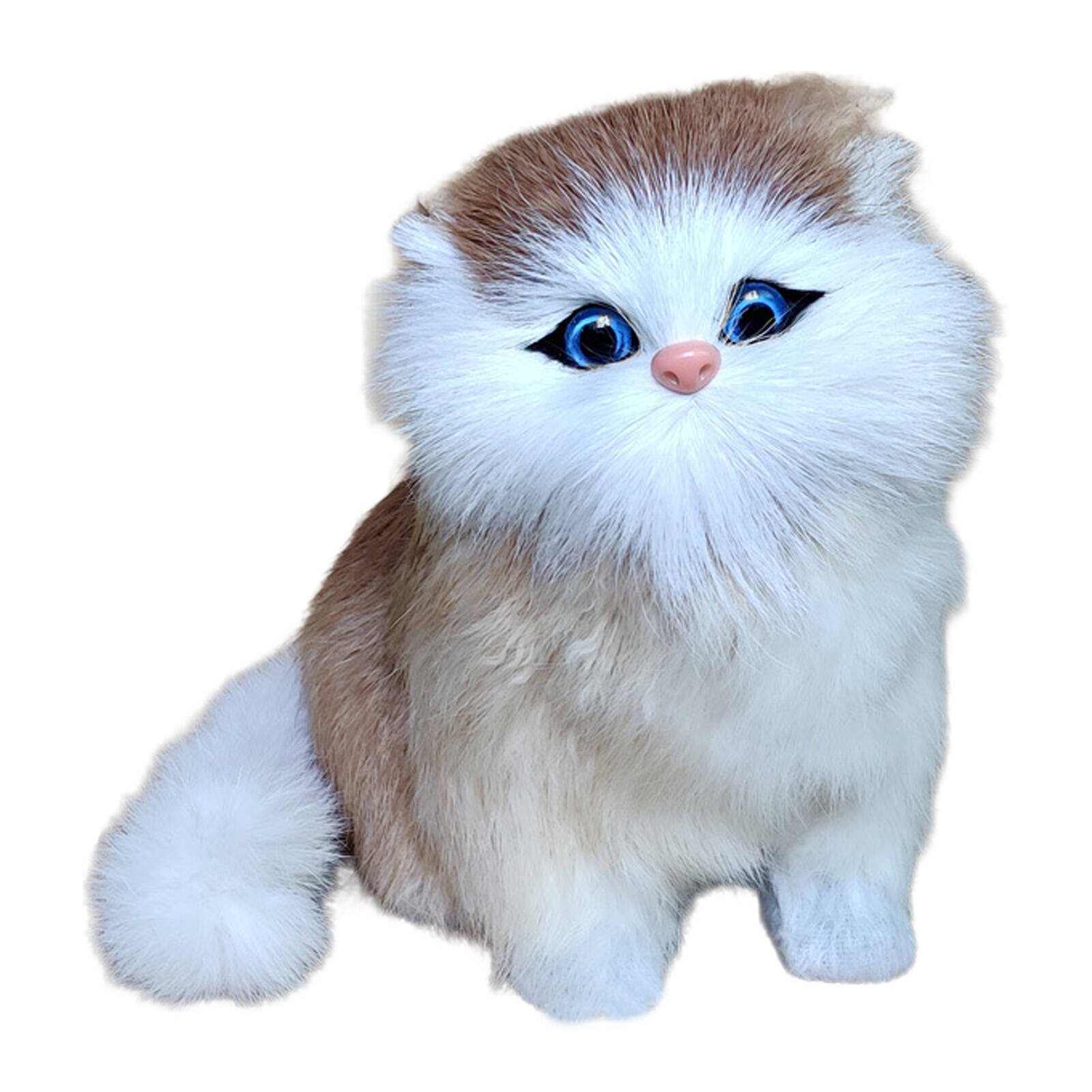 BESTSKY Cat Stuffed Animal,Playful Sounds Stuffed Cat,Social Skill ...