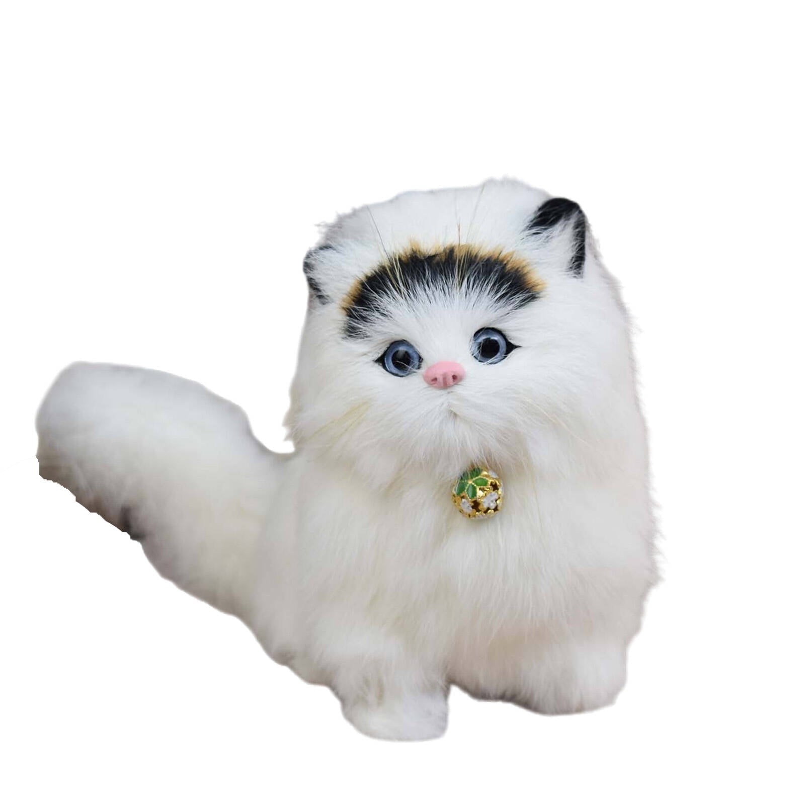 BESTSKY Cat Stuffed Animal,Realistic Cat Cat Stuffy,Meowing Function ...