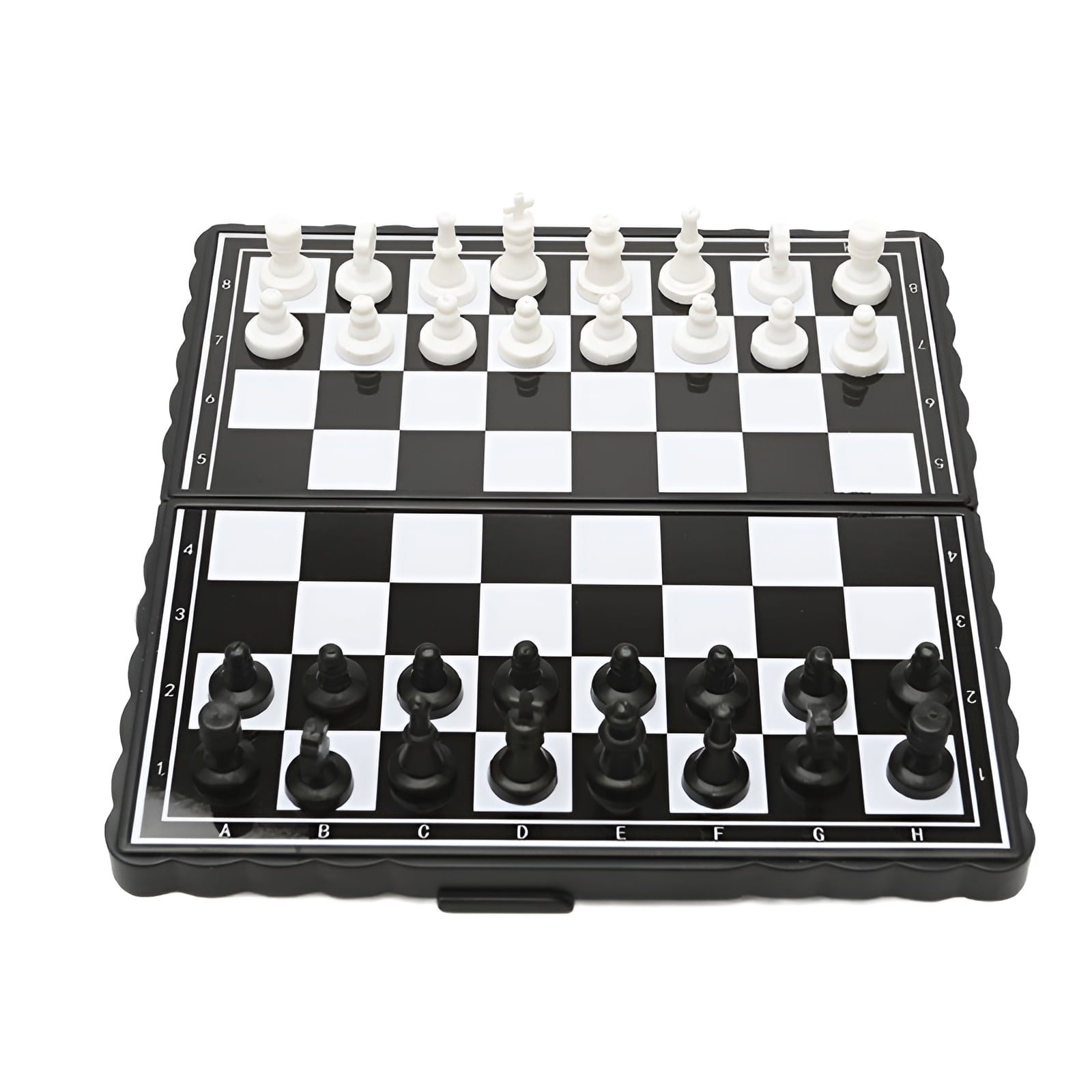 BESTSKY Chess Set,Soft Touch Surface Checkers Board Game,Long-Lasting ...