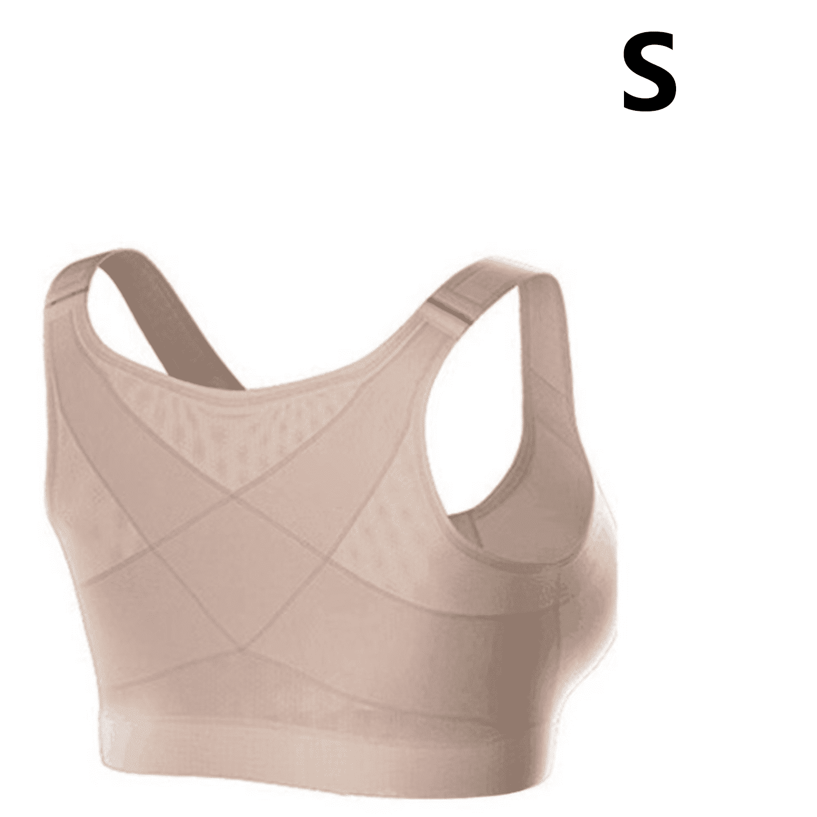 BESTSKY Chest Brace Up for Women,Wide Shoulder Straps Padded Bralette ...