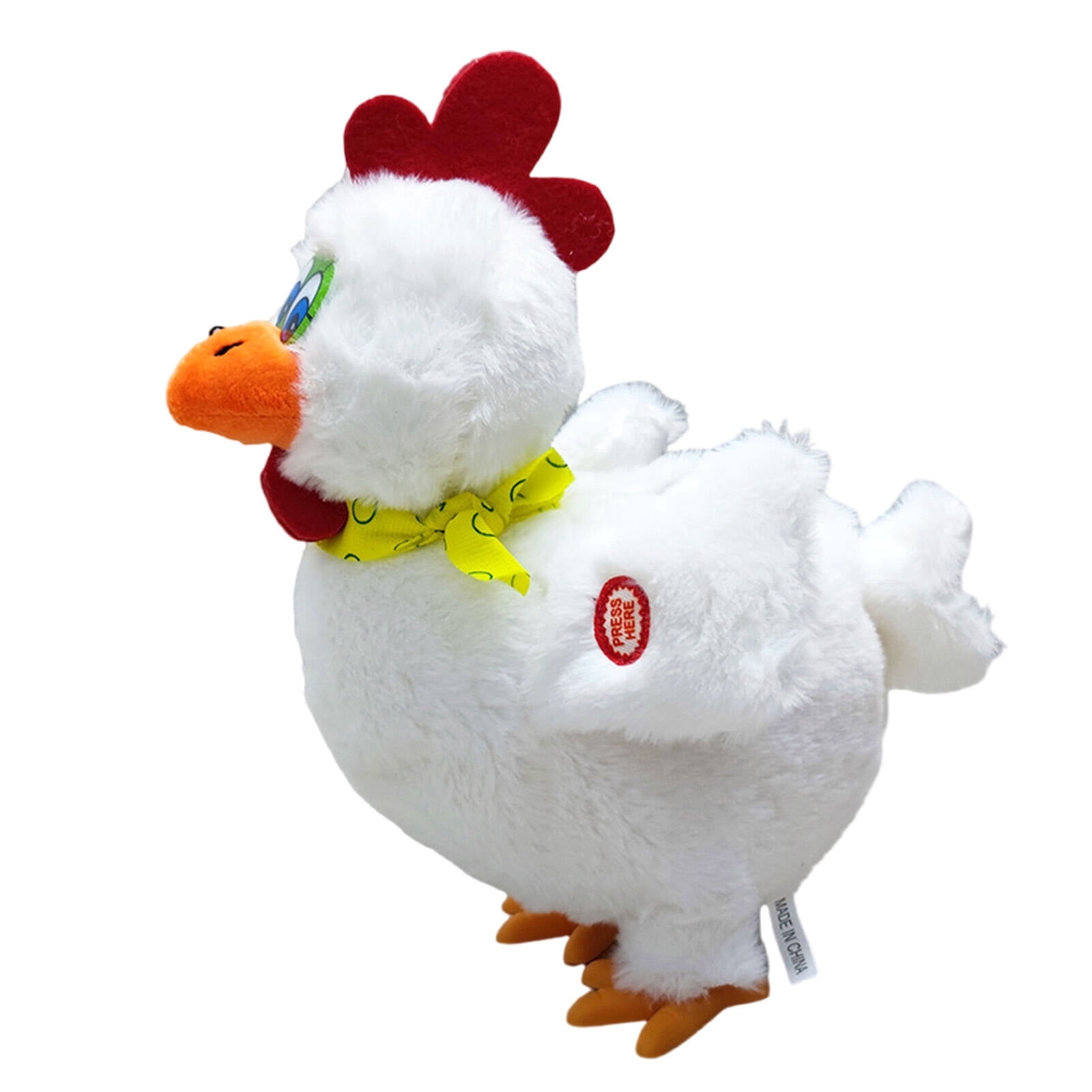 BESTSKY Chicken Gifts,Playful Face Chicken Stuffed Animal,Egg-Laying ...