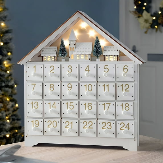 BESTSKY Christmas Countdown Calendar Fillable Advent Calendar Christmas ...