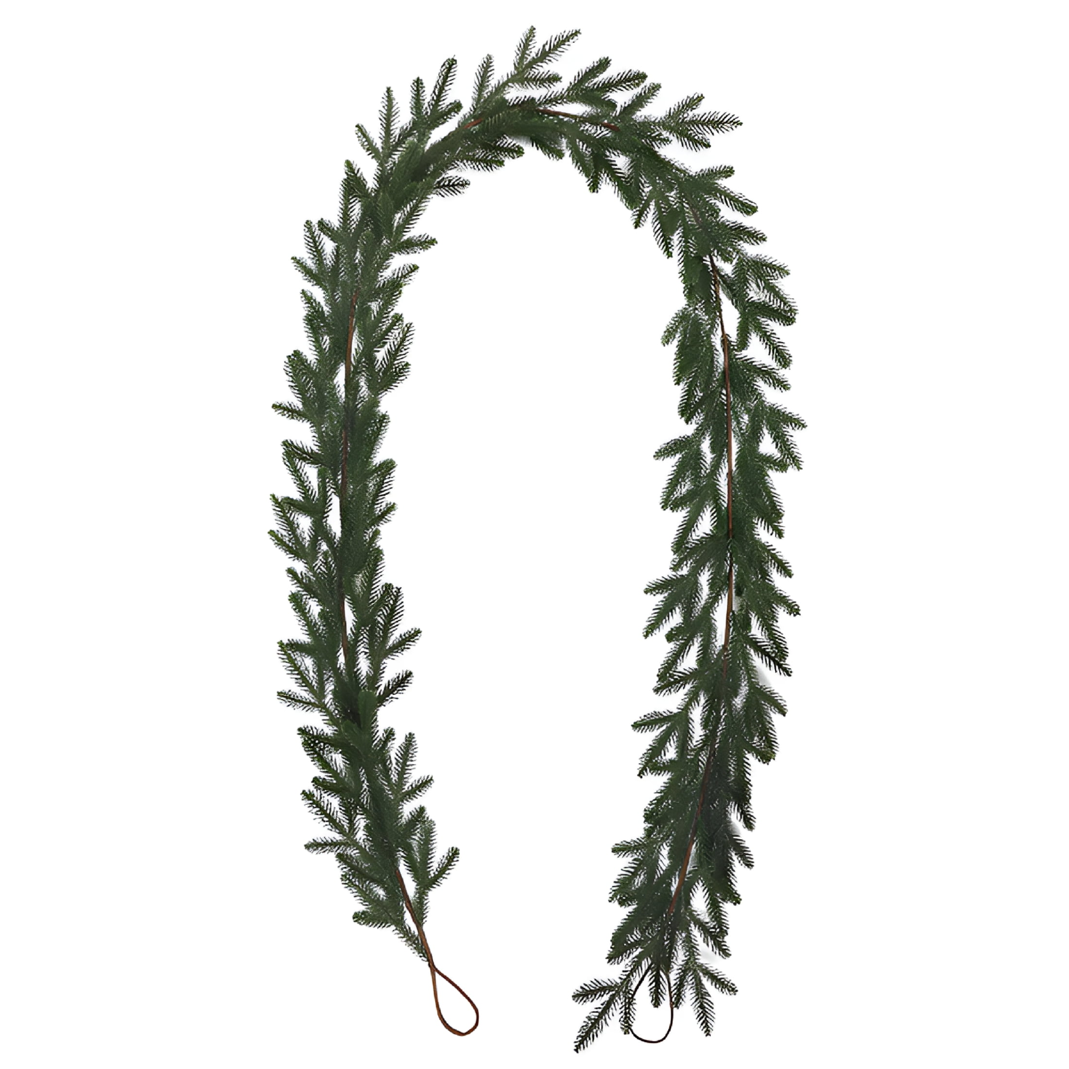 BESTSKY Christmas Garland,8.86 Ft Simulated Green Plants Garland,Fall ...