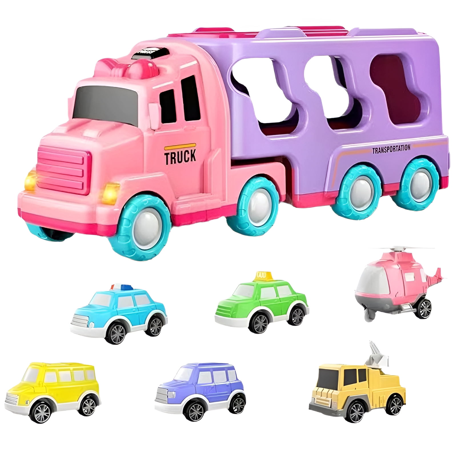 BESTSKY Construction Truck Cars,Simple Operation Cars Toys,Dazzling ...