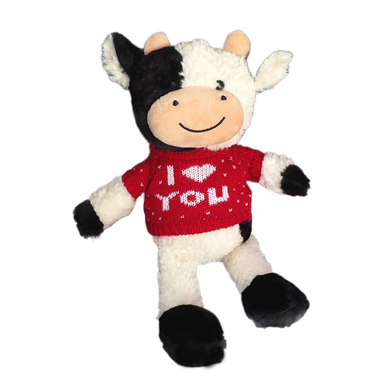 BESTSKY Cow Stuffed Animal,Cute and Soft Cow Plush,Cozy Pp Cotton Great ...