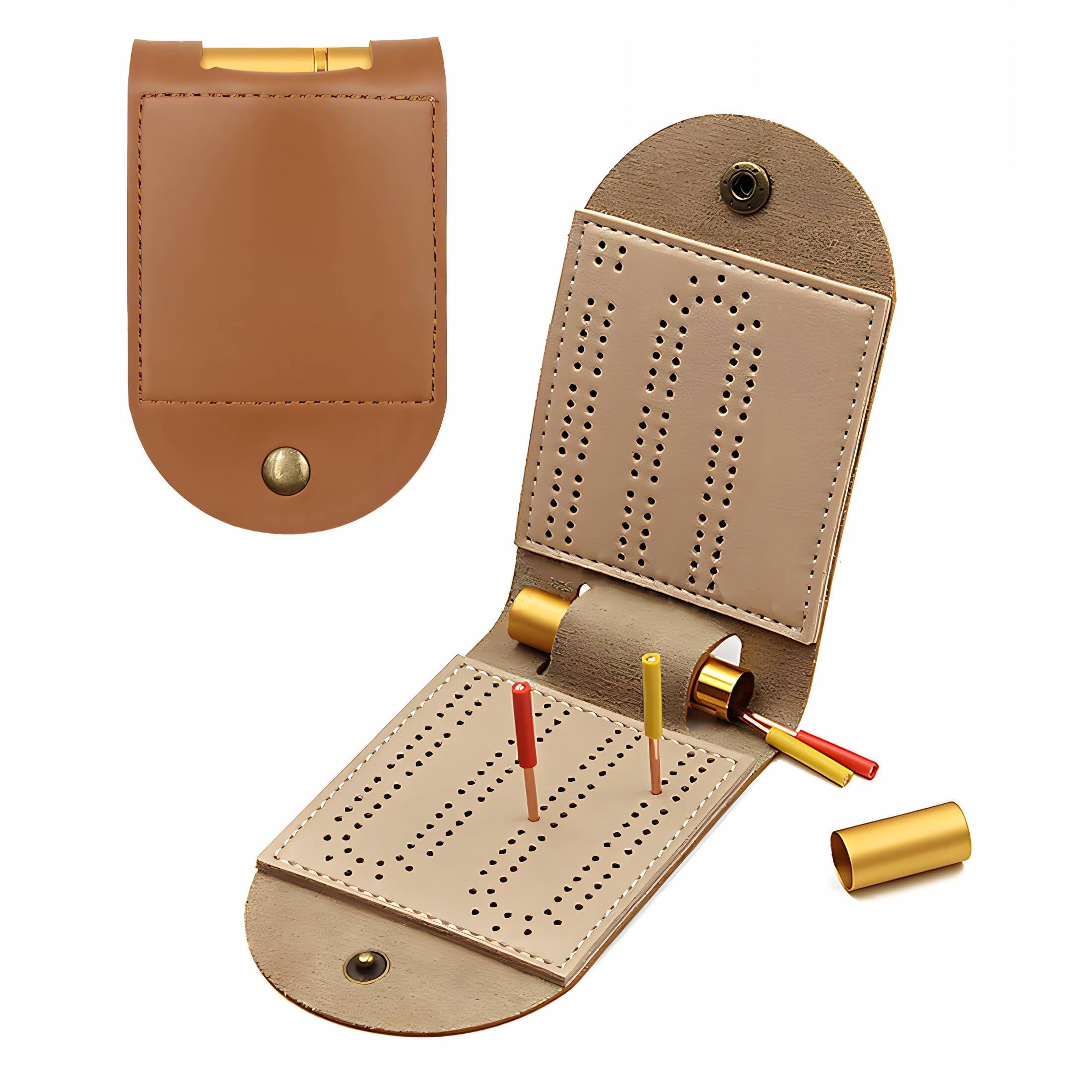 BESTSKY Cribbage Board,Portable Design Cribbage Board Game Set ...
