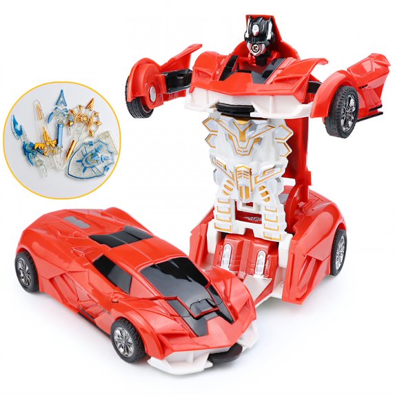 BESTSKY Deformation Robot Toy,Balanced Form Action Figure,Push to Go ...