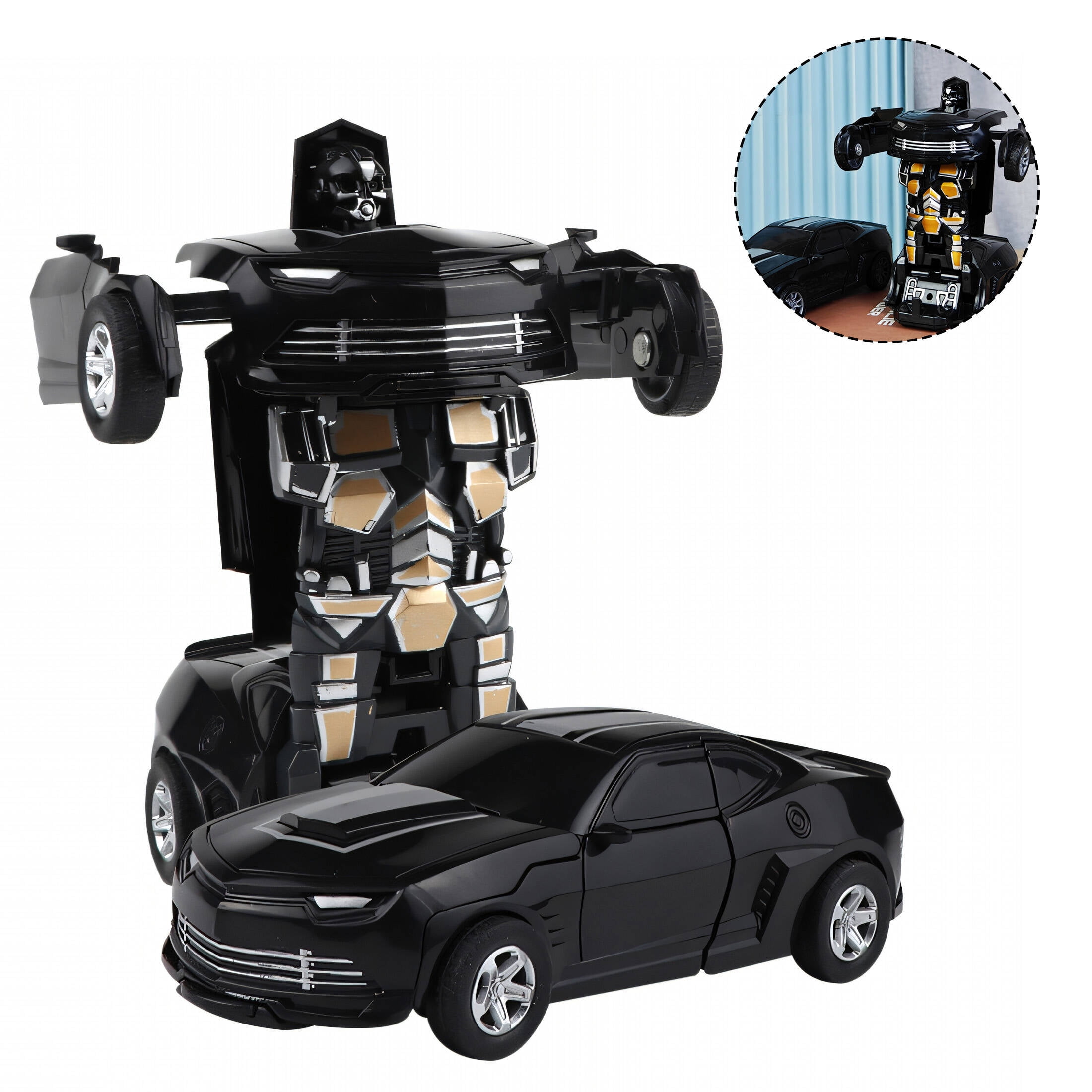 BESTSKY Deformation Robot Toy,Impact Transformation Action Figure ...