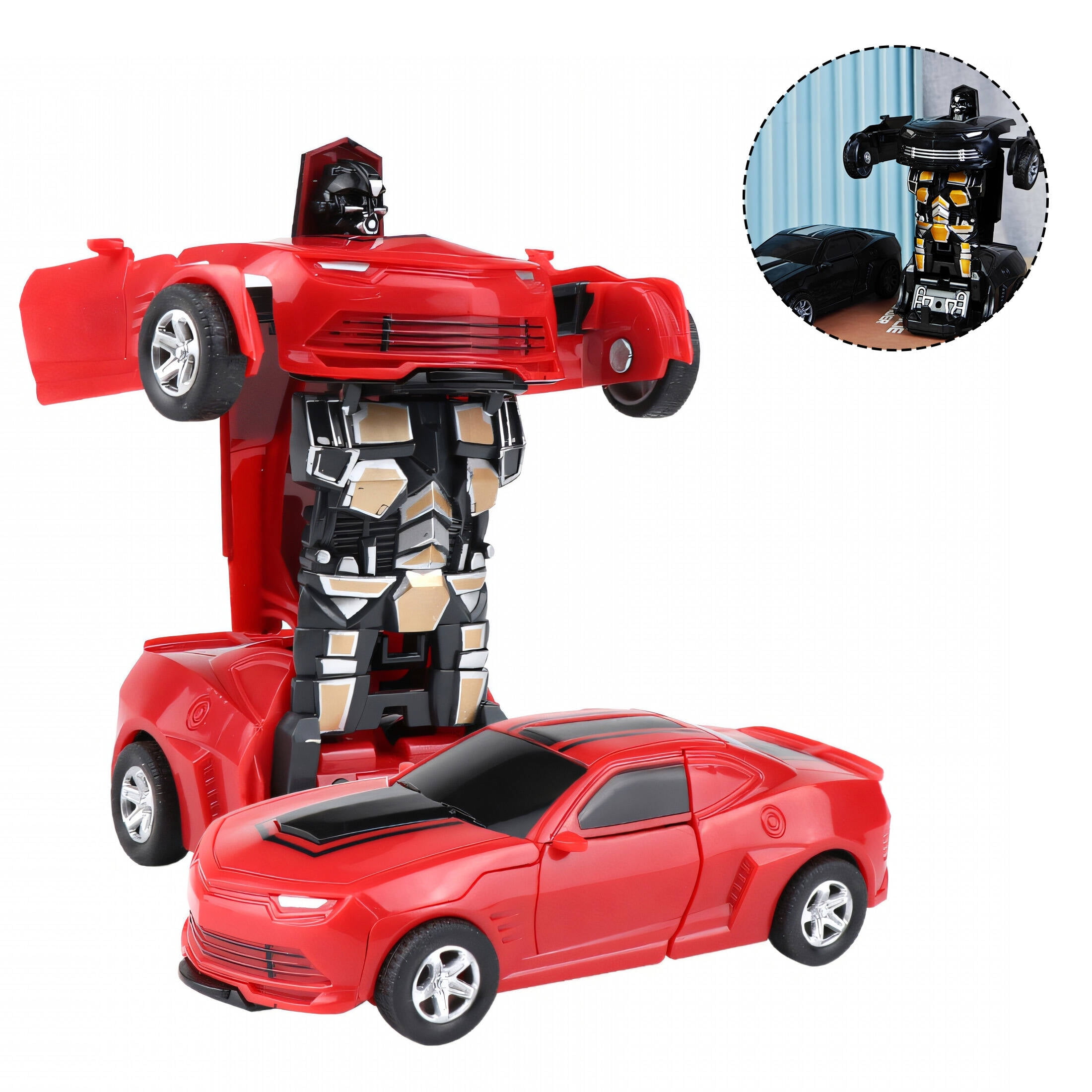 BESTSKY Deformation Robot Toy,Inertia Gearbox Action Figure,High ...