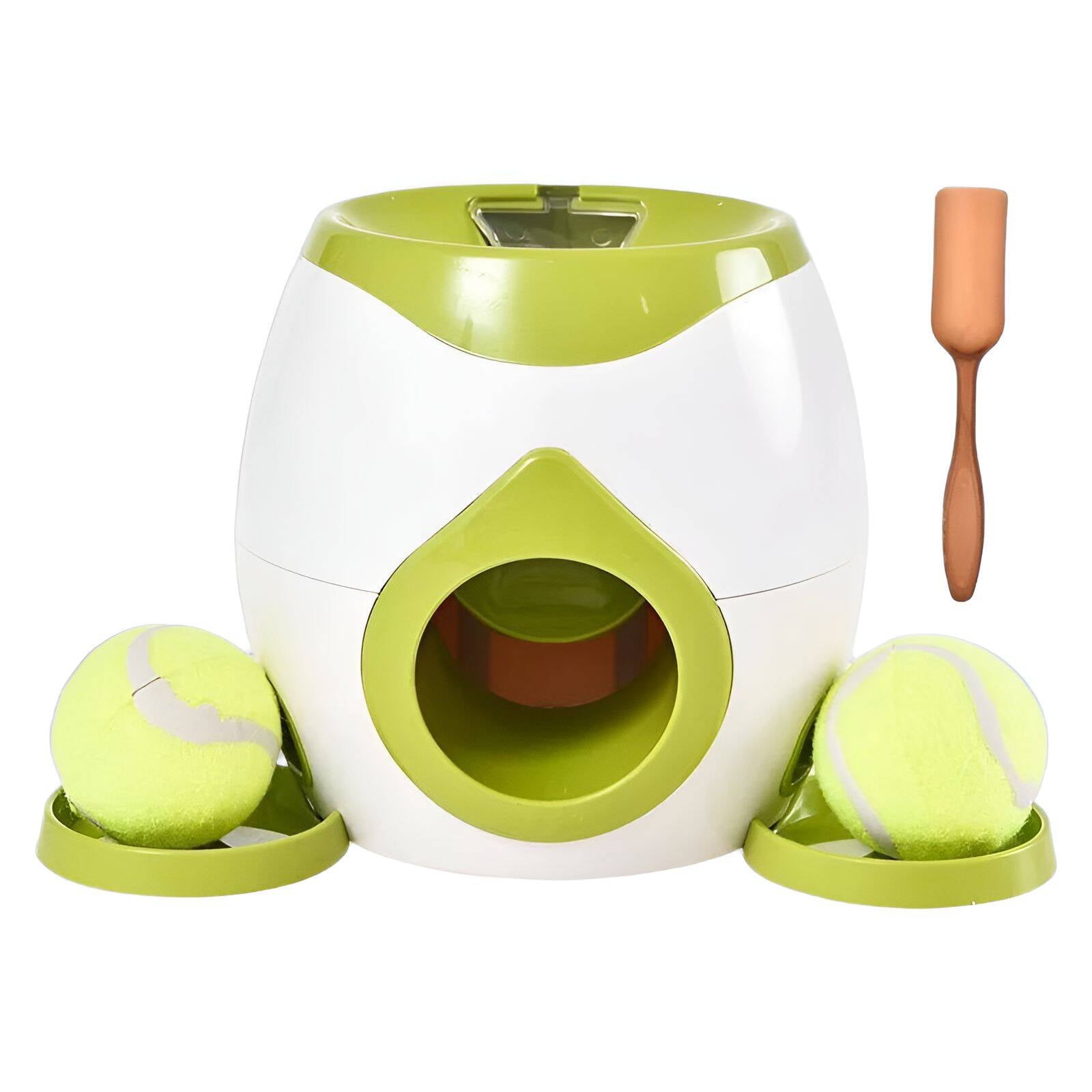 BESTSKY Dog Ball Thrower Launcher,Food Dispensing Dog Ball Thrower ...